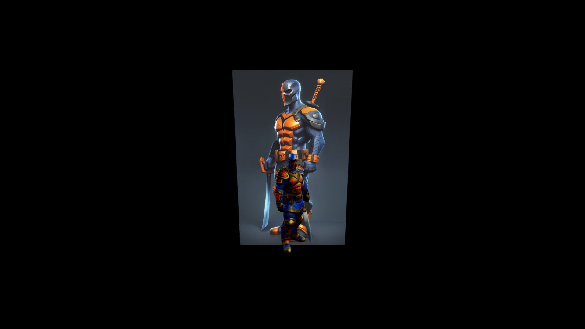 Deathstroke by person The image shows a su - Download Free 3D model by ...