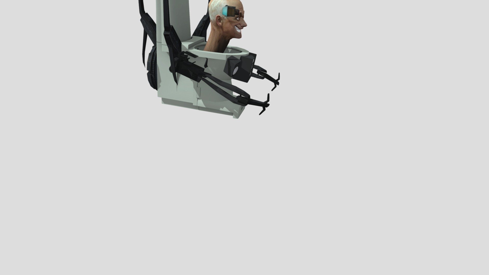 Upgraded scientist toilet - 3D model by bedmcneely [566a538] - Sketchfab