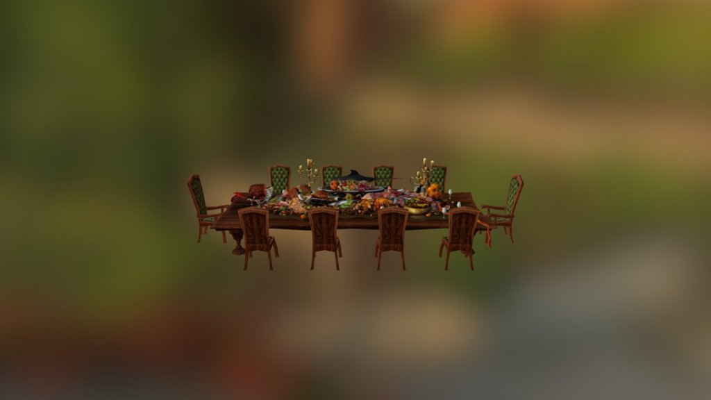 Table - 3D model by inforser90 [566c440] - Sketchfab