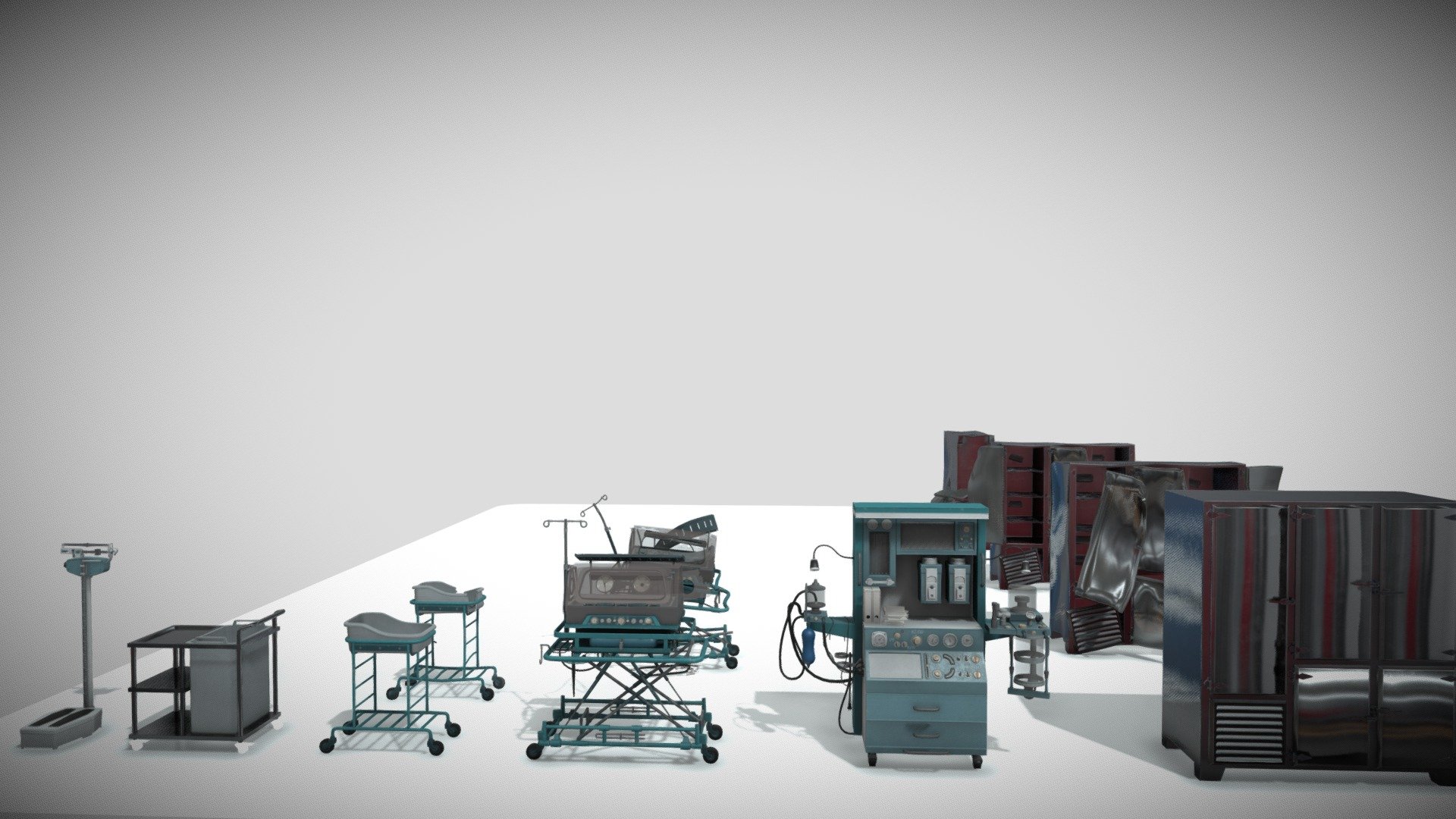 Incubator Anesthesia - 3D model by VP.Studio3d [566c4b4] - Sketchfab