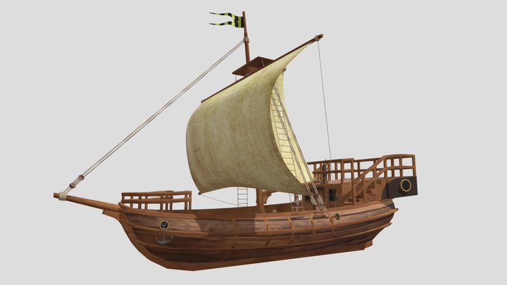 Sailboat 3D models - Sketchfab