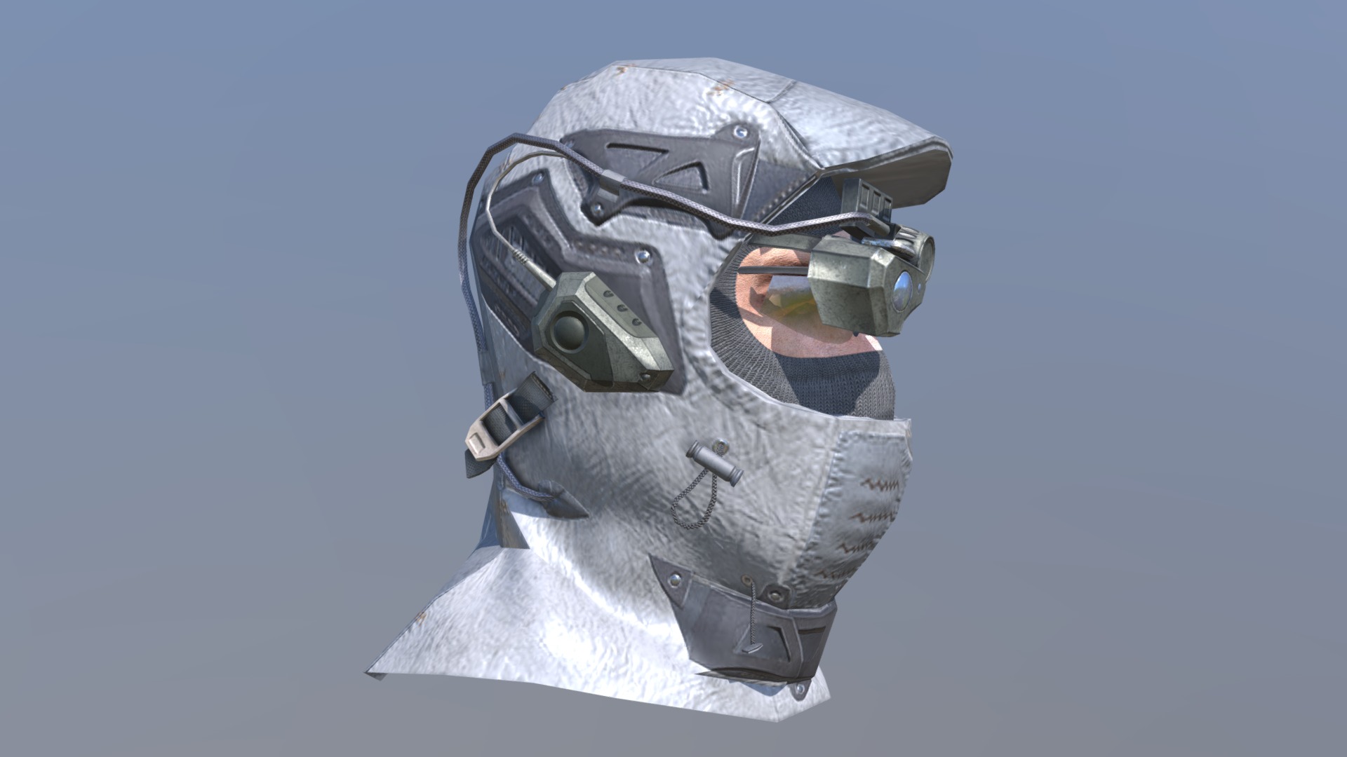 Sniper Head - 3D model by Peter K (@kuzmenko) [5670b27] - Sketchfab