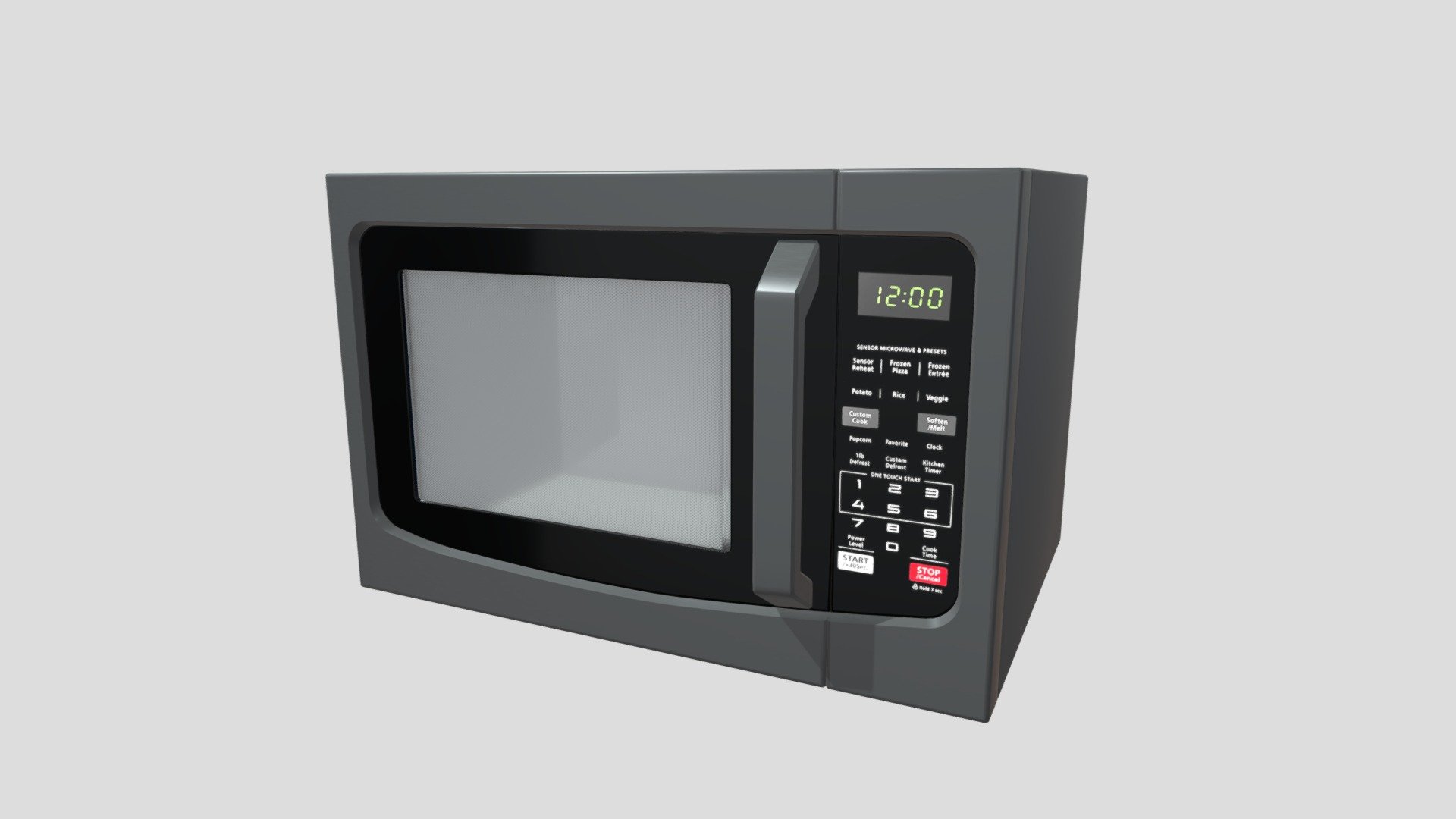 Microwave - Download Free 3D model by seiippai [5670d53] - Sketchfab