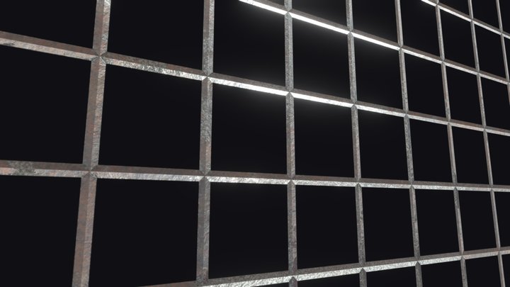 Metal-fence 3D models - Sketchfab