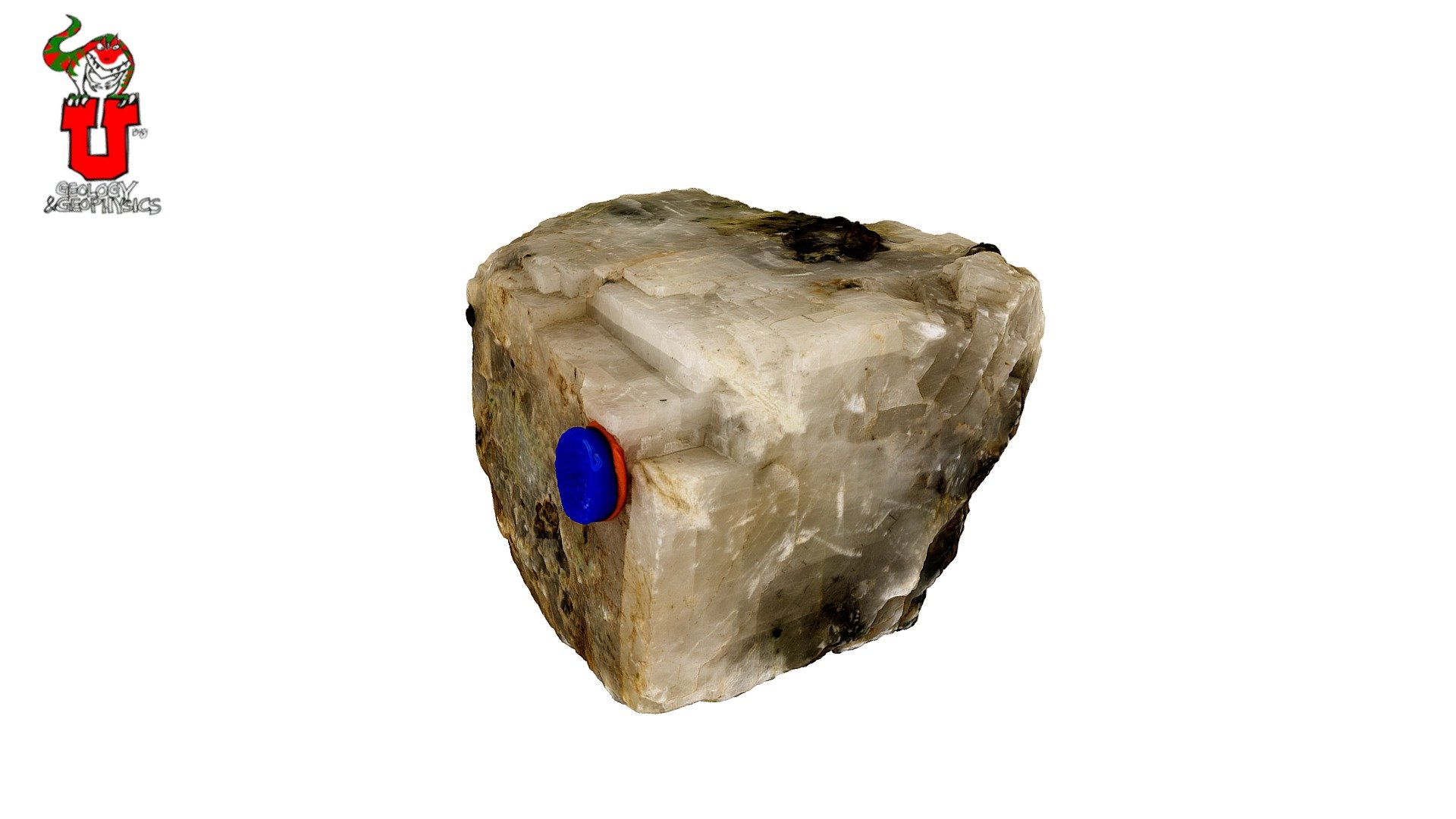 Calcite - 3D model by UofU Geology & Geophysics (@UofUGeo) [5671a00 ...