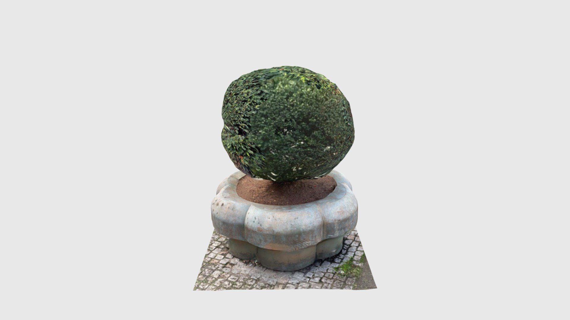 Round tree - Download Free 3D model by xinjee12 [5671fba] - Sketchfab