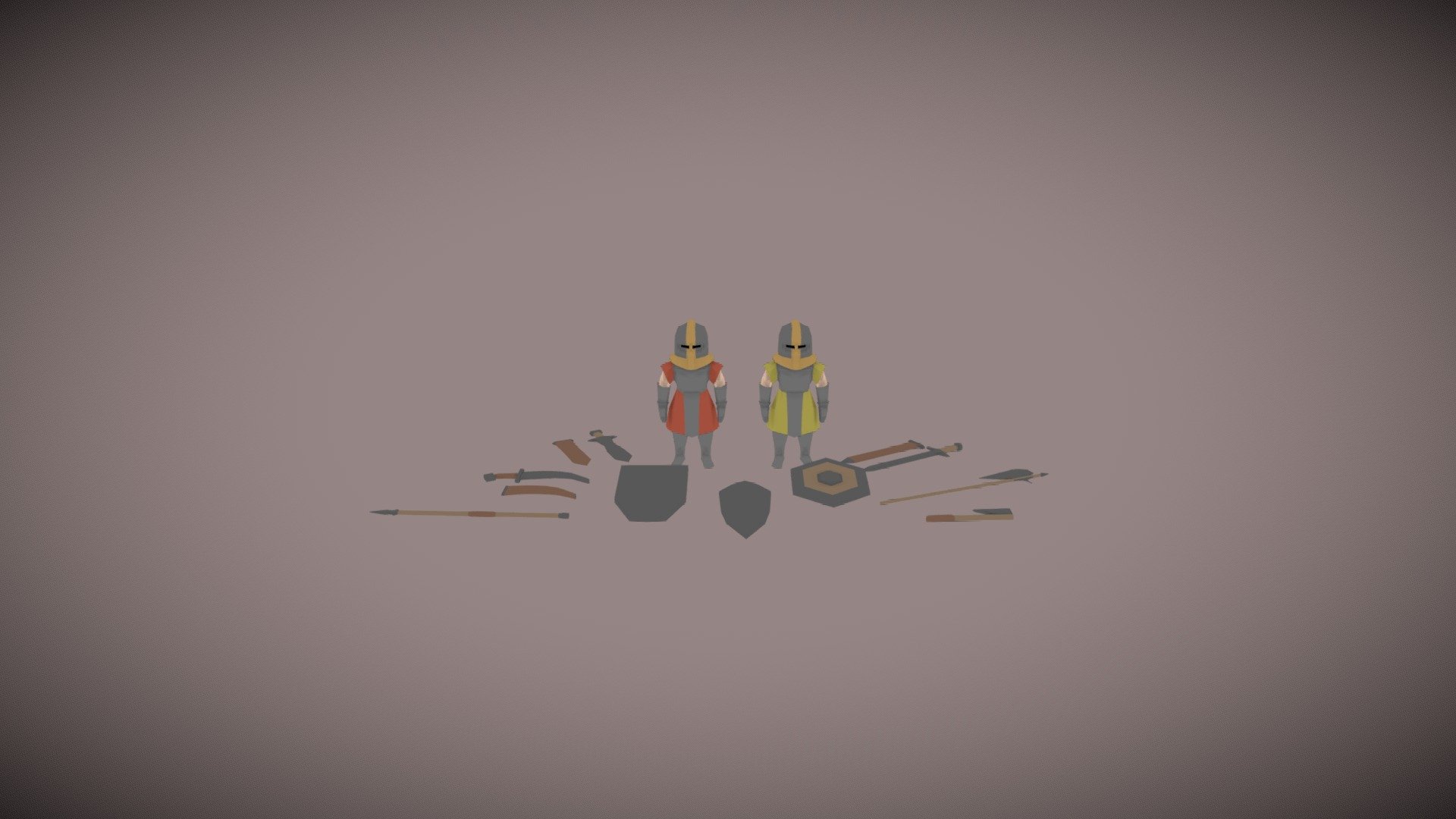 Simple Swordsmen - Download Free 3D model by iedalton [567239c] - Sketchfab