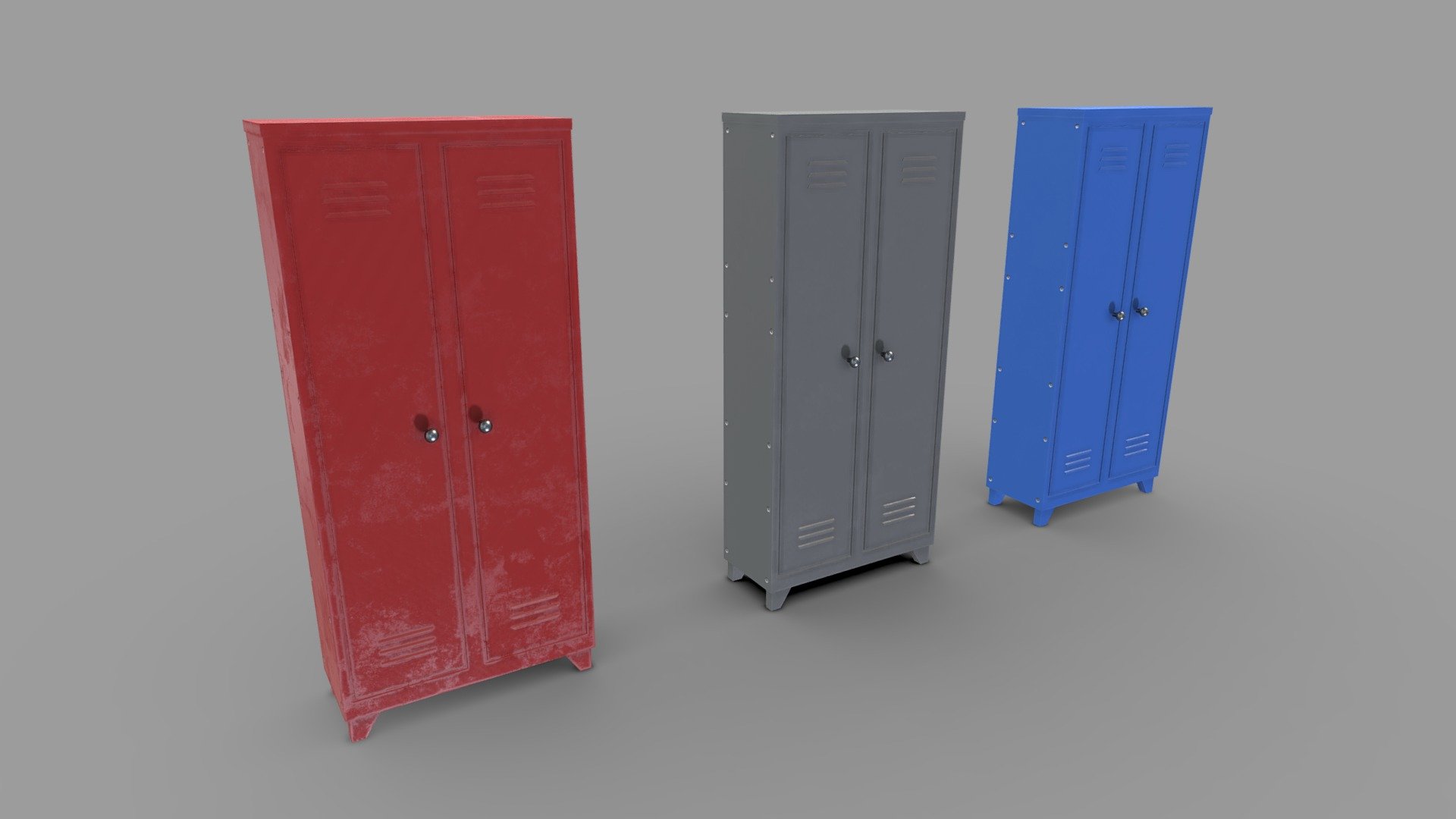 Lockers - Buy Royalty Free 3D model by Sousinho [567242f] - Sketchfab Store