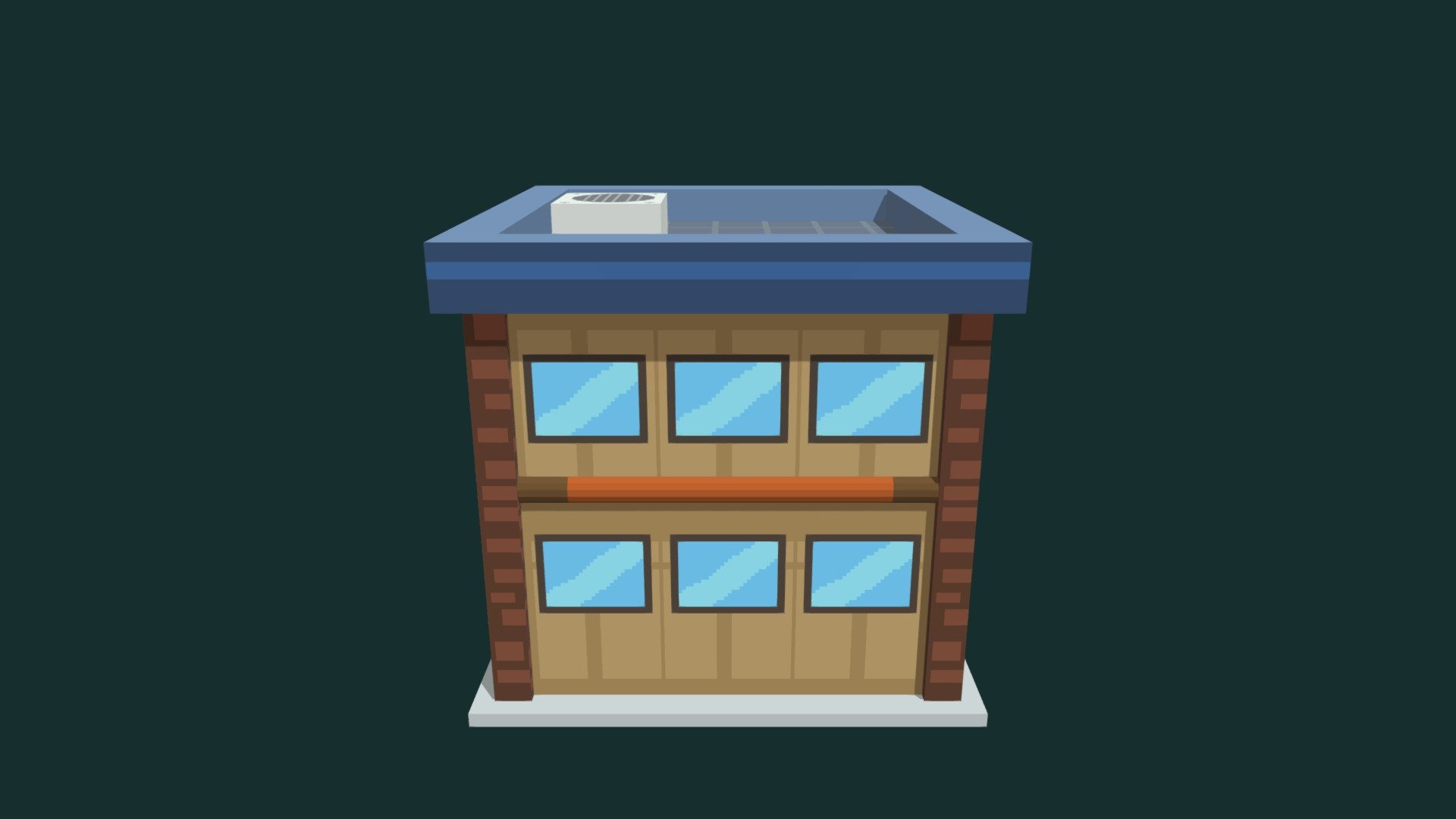 Pokemon building - 3D model by sebastianMMS [5674c82] - Sketchfab