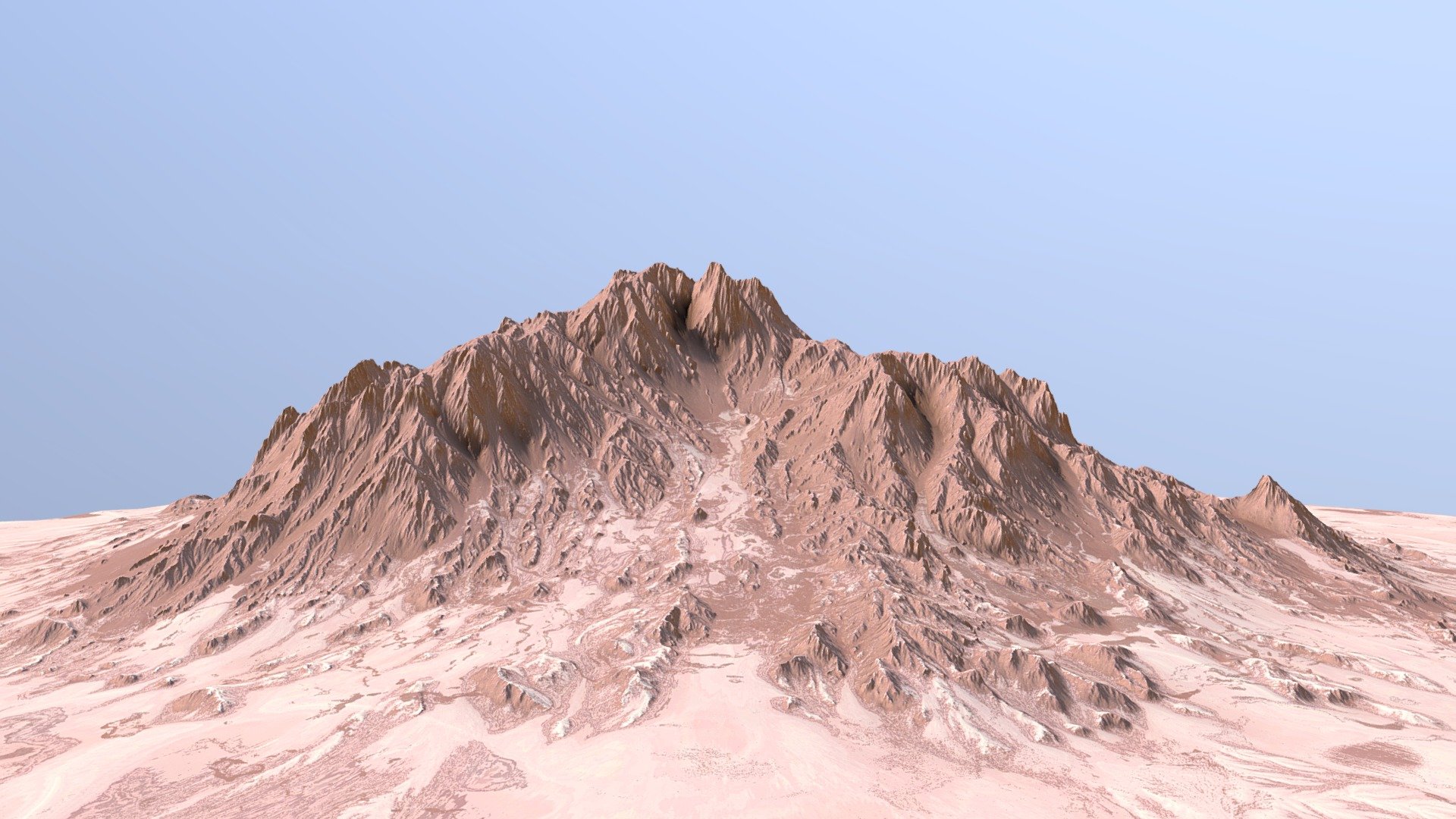 Weathered Mountains - 3D model by Foto Retina (@ferret) [5675810 ...