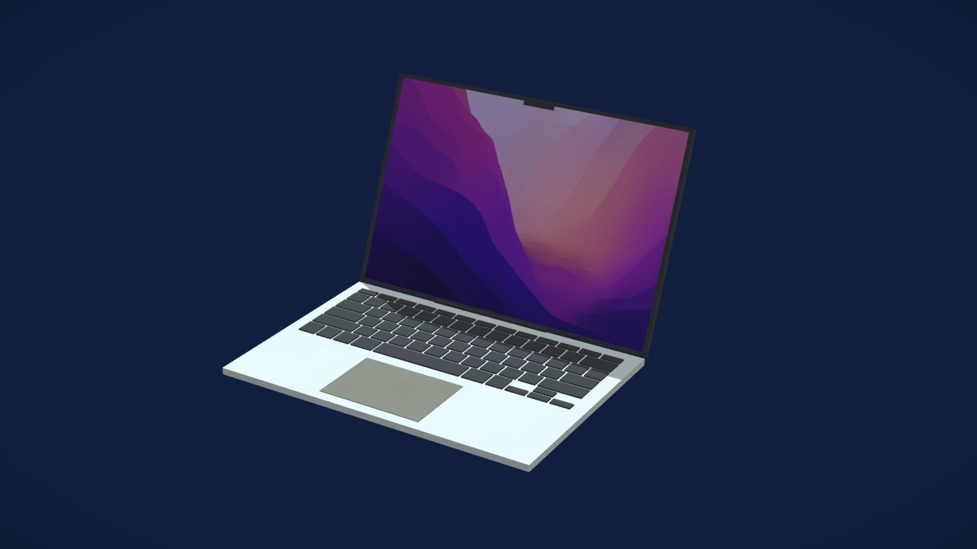 [Minecraft] Macbook | Laptop - 3D model by PianolD [5676152] - Sketchfab