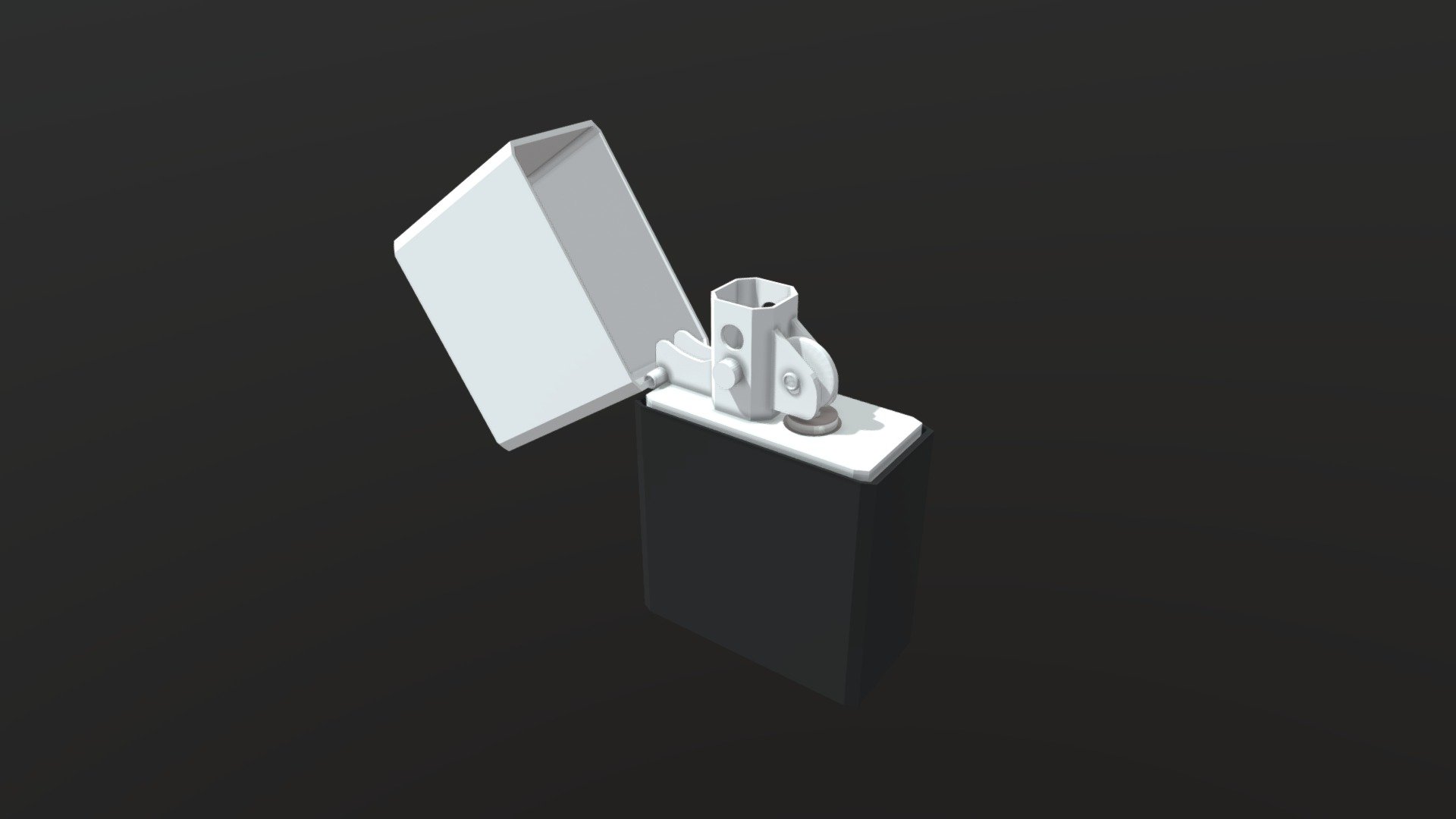 Lighter - 3D model by Anton (@dsw47208) [56769aa] - Sketchfab