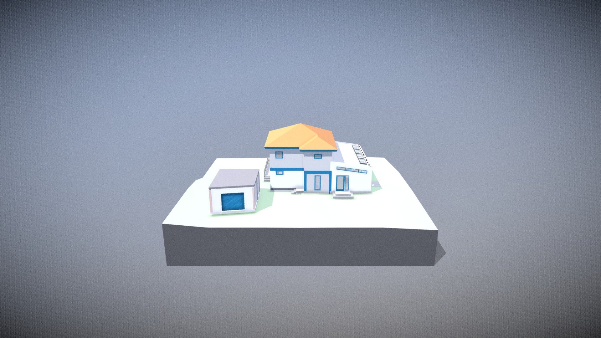 Extension - 3D model by GRParchitects (@grp300) [5676a9c] - Sketchfab