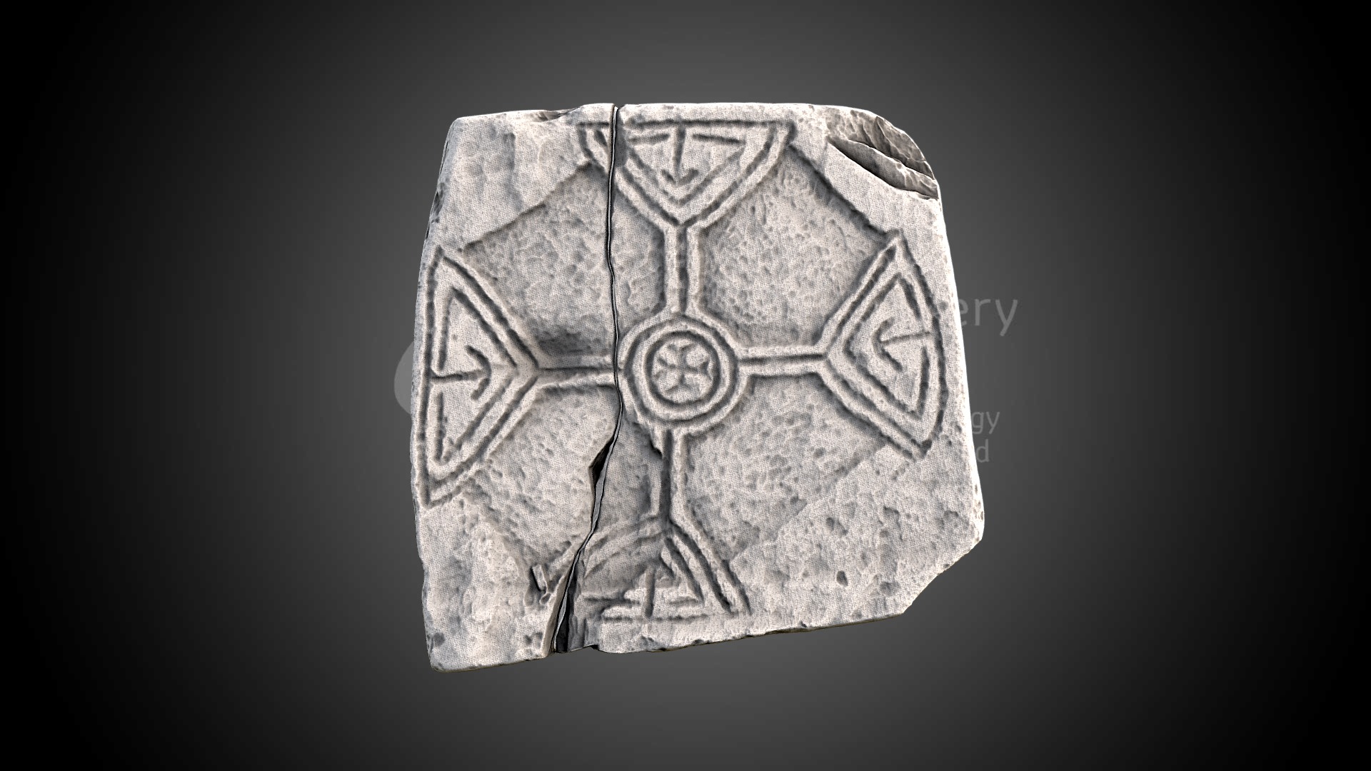 Inishark Cross Slab - 3D model by The Discovery Programme ...