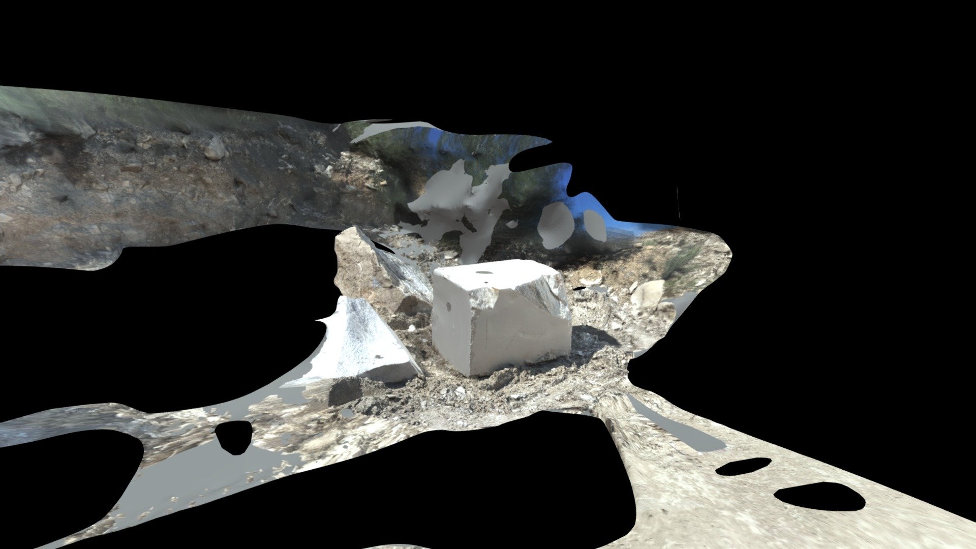 Quarry stone cube - Download Free 3D model by tomnmilnes [567827a ...