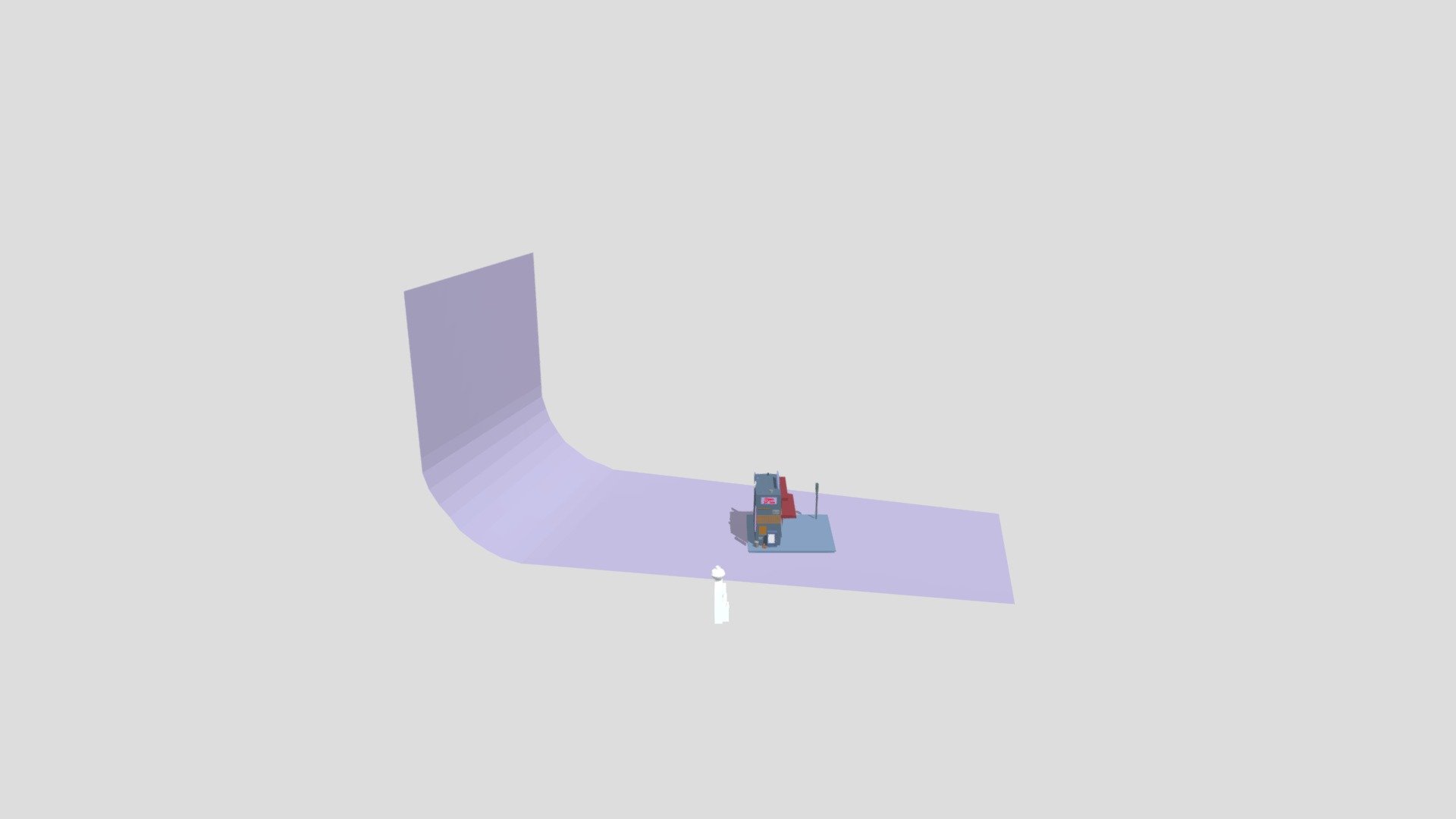 Isometric Cafe - 3D model by Vinniesh [5678f21] - Sketchfab