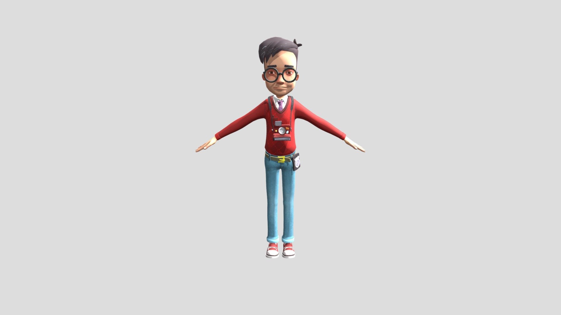 Enzo Esposito + Body rigged (Secret Neighbor) - Download Free 3D model ...