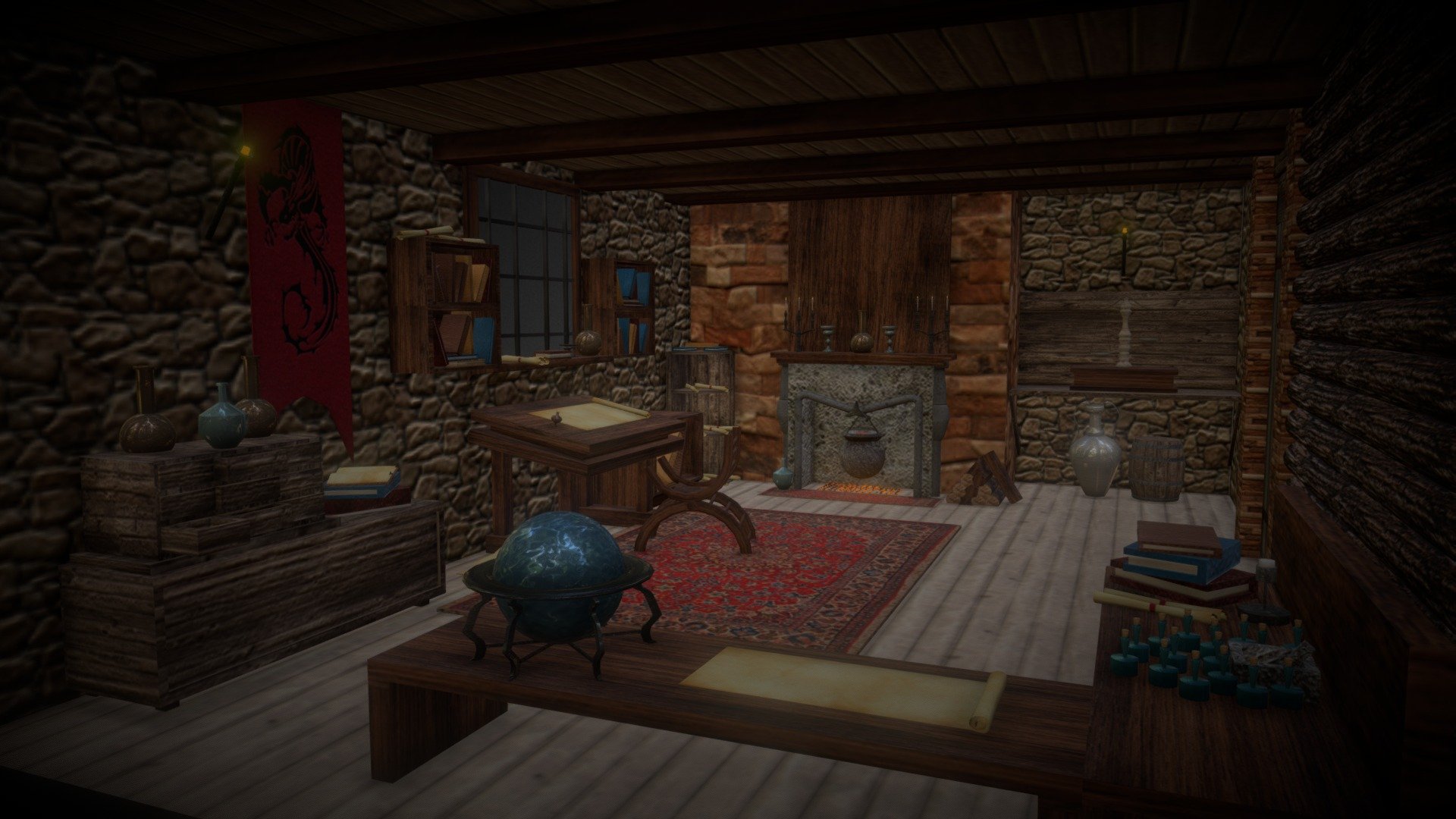 Escenario Medieval - 3D model by Angel0330 (@Duf0330) [567ad1a] - Sketchfab