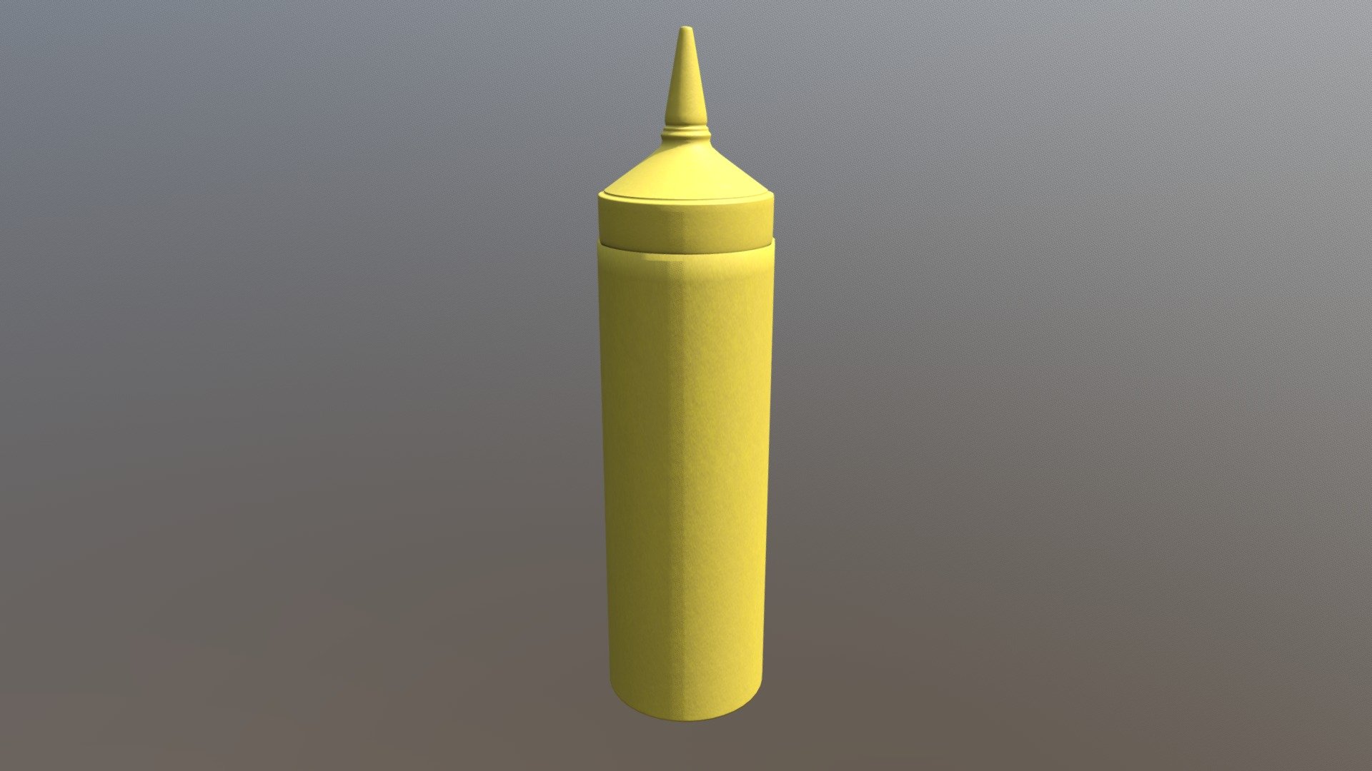 Mustard Bottle - 3D model by grimando [567b082] - Sketchfab