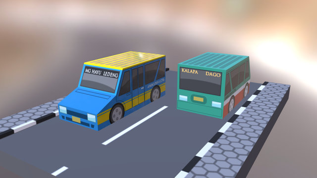 Angkot 3D models - Sketchfab