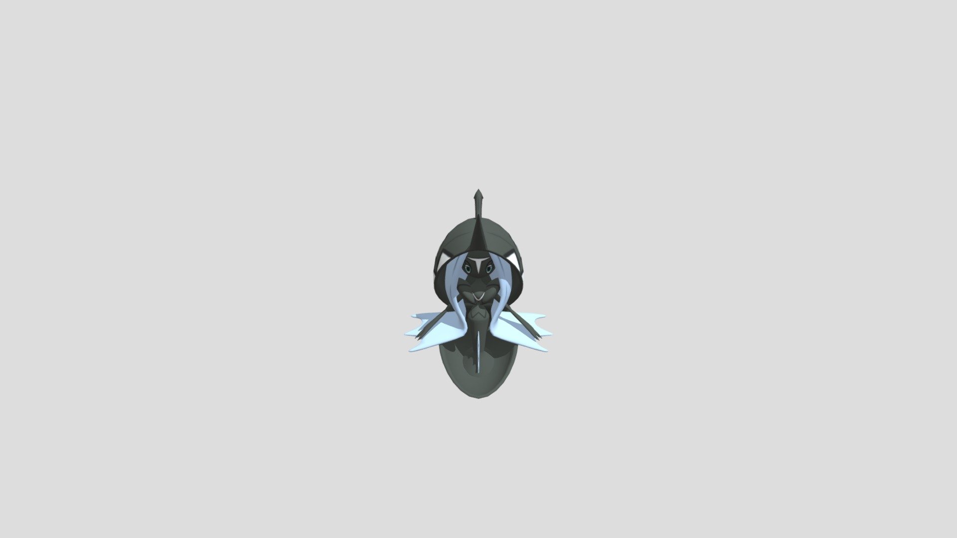 3DS - Pokemon Sun Moon - 789 Shiny Tapu Fini - Download Free 3D model ...
