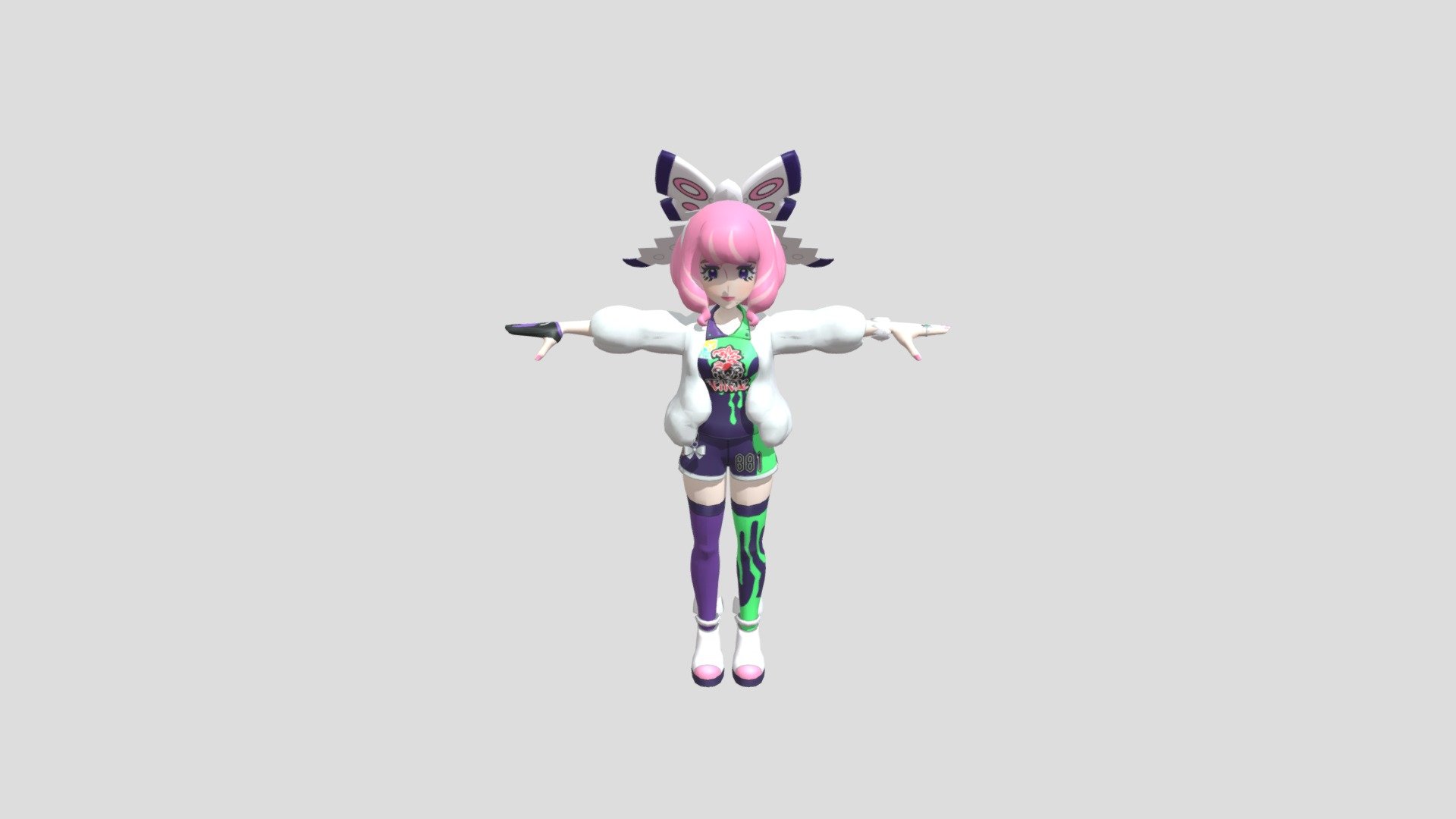 Klara - Pokemon - Download Free 3D model by Chechorams16 [567c8bc ...