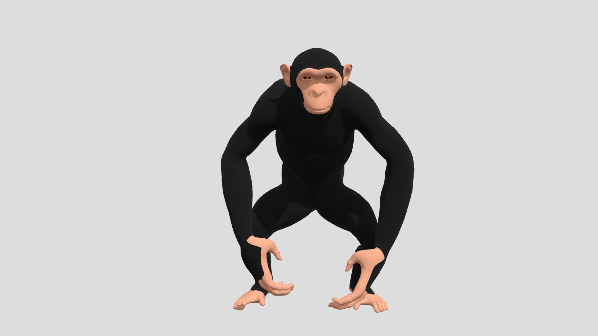 Chimpanzee - Download Free 3D model by Player 1 The SFM Animator ...