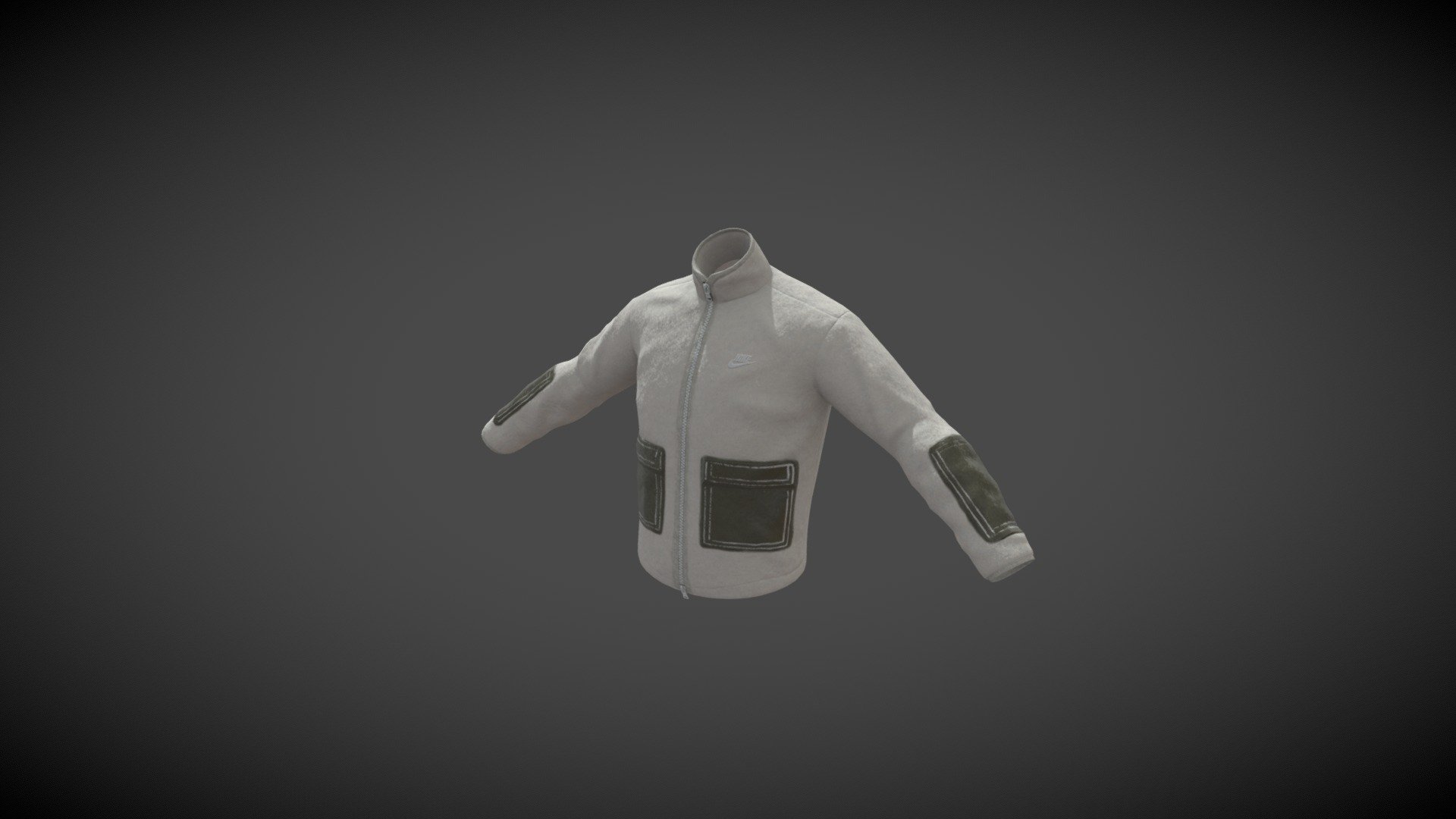 Nike Jacket - 3D model by cf62 [567e0b8] - Sketchfab