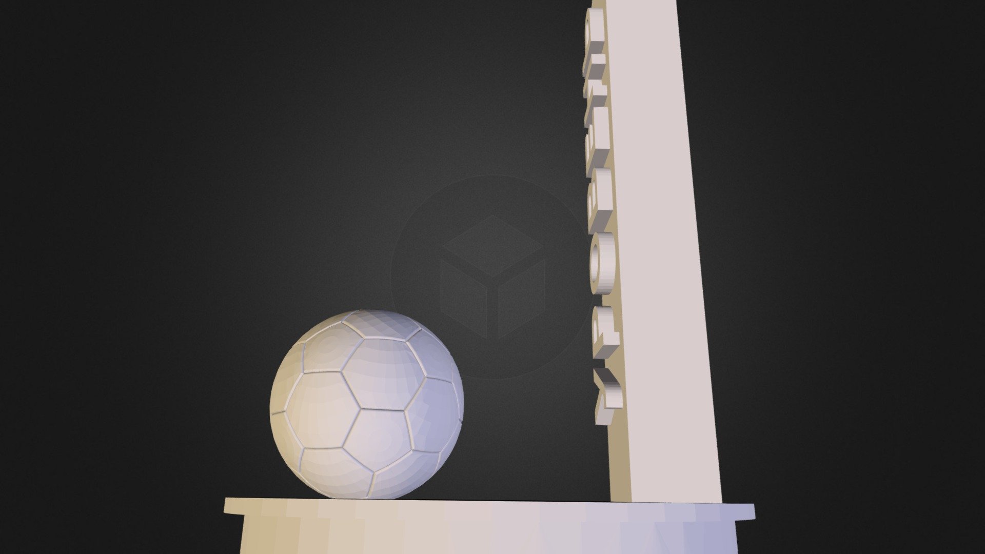 Uroven Football Cup - Final Model - 3D model by Dmytro Biriukov (@dvb ...