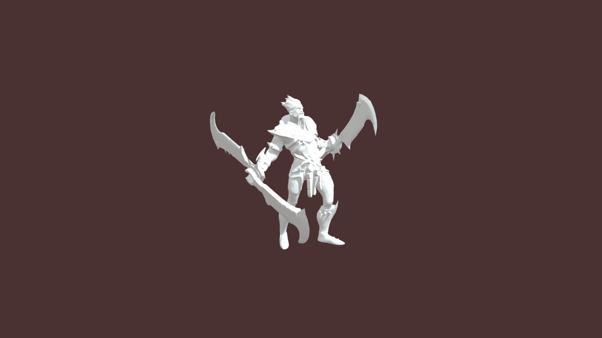 Draven - League of Legends - 3D model by ragkov [567fca9] - Sketchfab