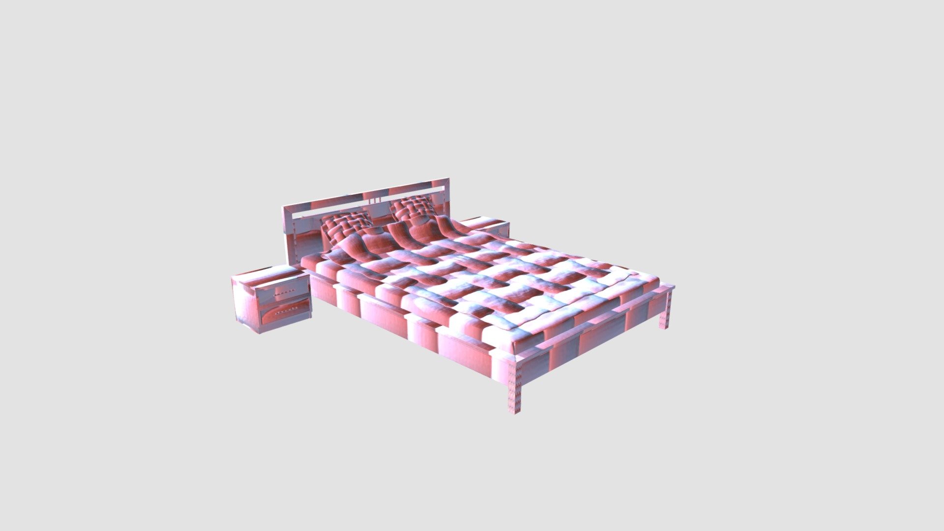 Bed - Buy Royalty Free 3D model by Evermotion [5680e6f] - Sketchfab Store