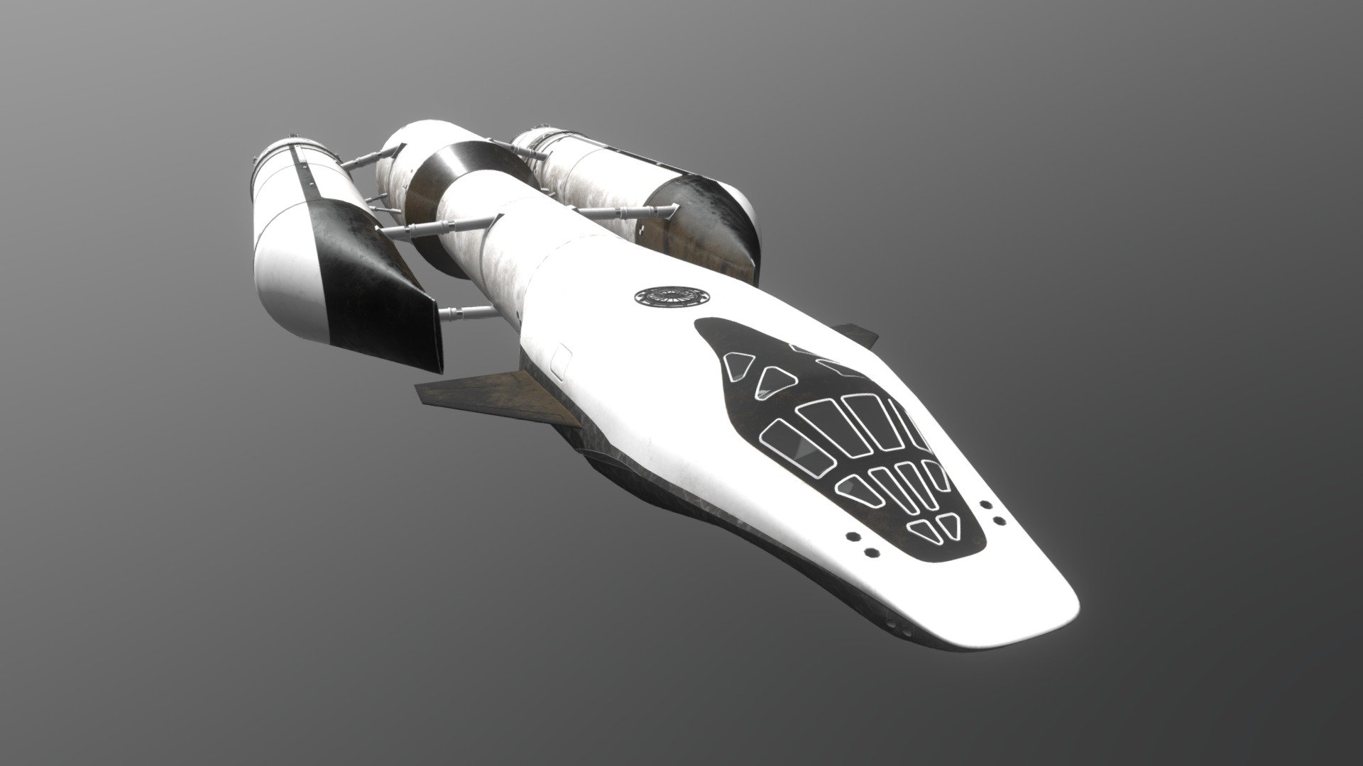 Rocket Spaceship Concept - Animated - Buy Royalty Free 3D model by ...