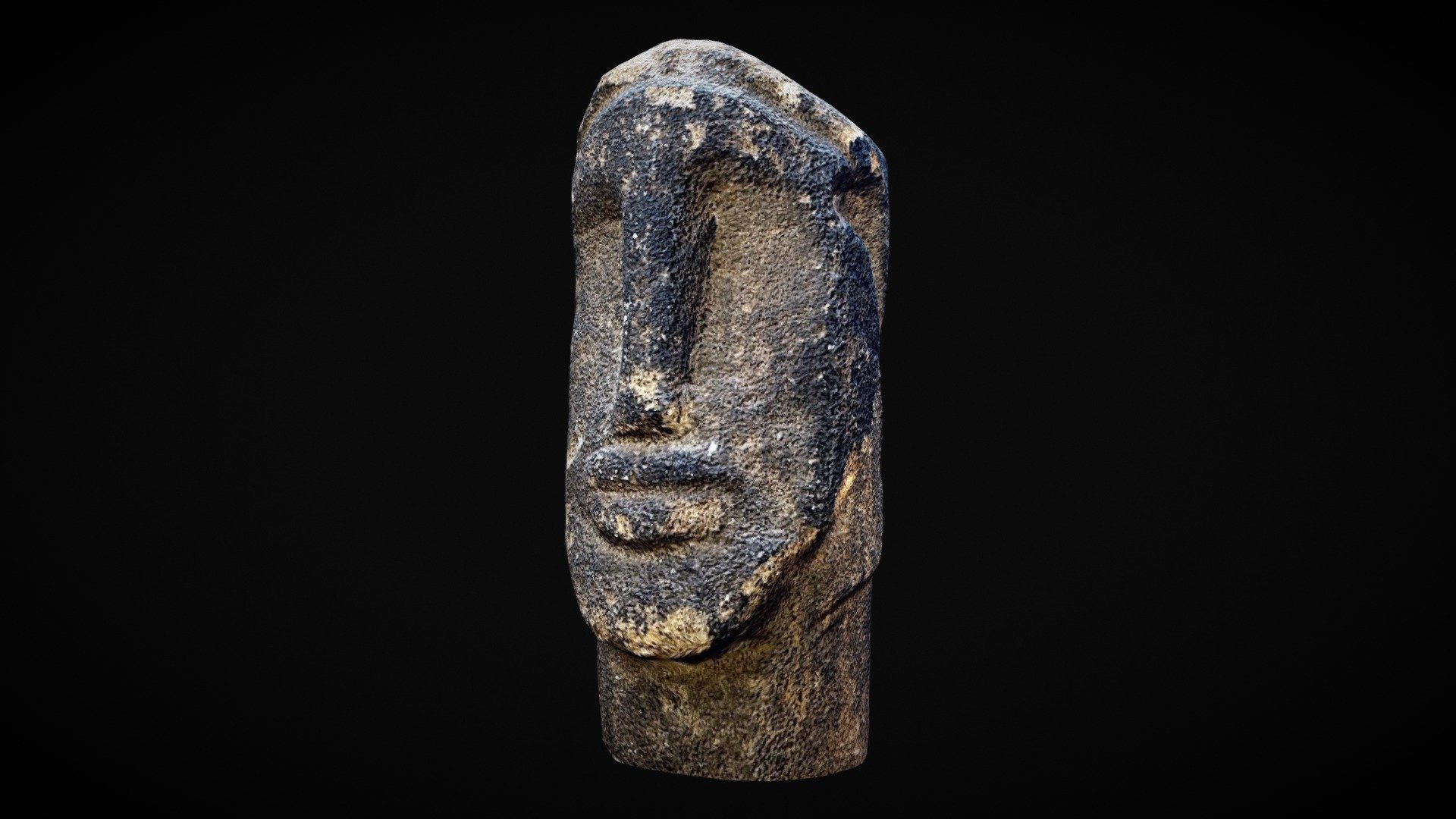 Carved stone head - Download Free 3D model by smellofwater [5681191 ...