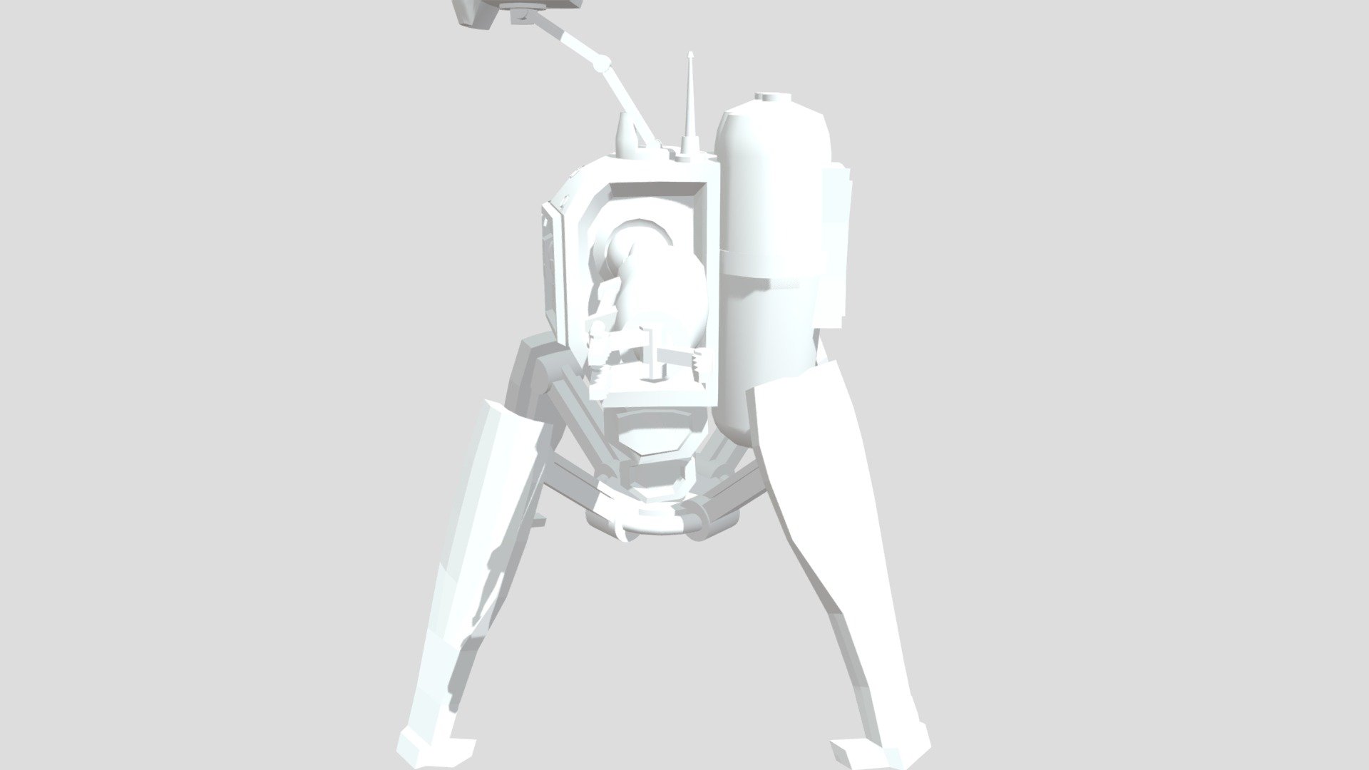 Robot WIP - 3D model by MichielEeckhout [5682147] - Sketchfab