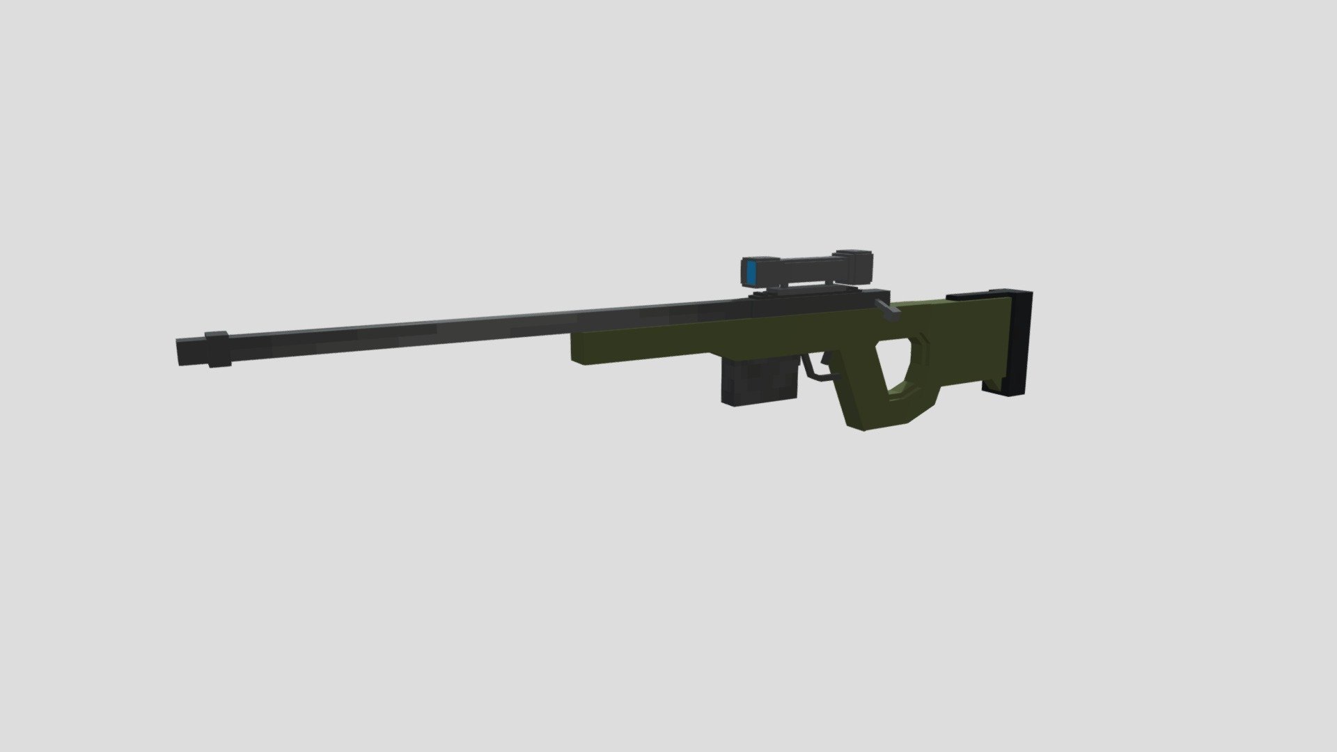 AWM (minecraft) - Download Free 3D model by Kosha_ [5682542] - Sketchfab