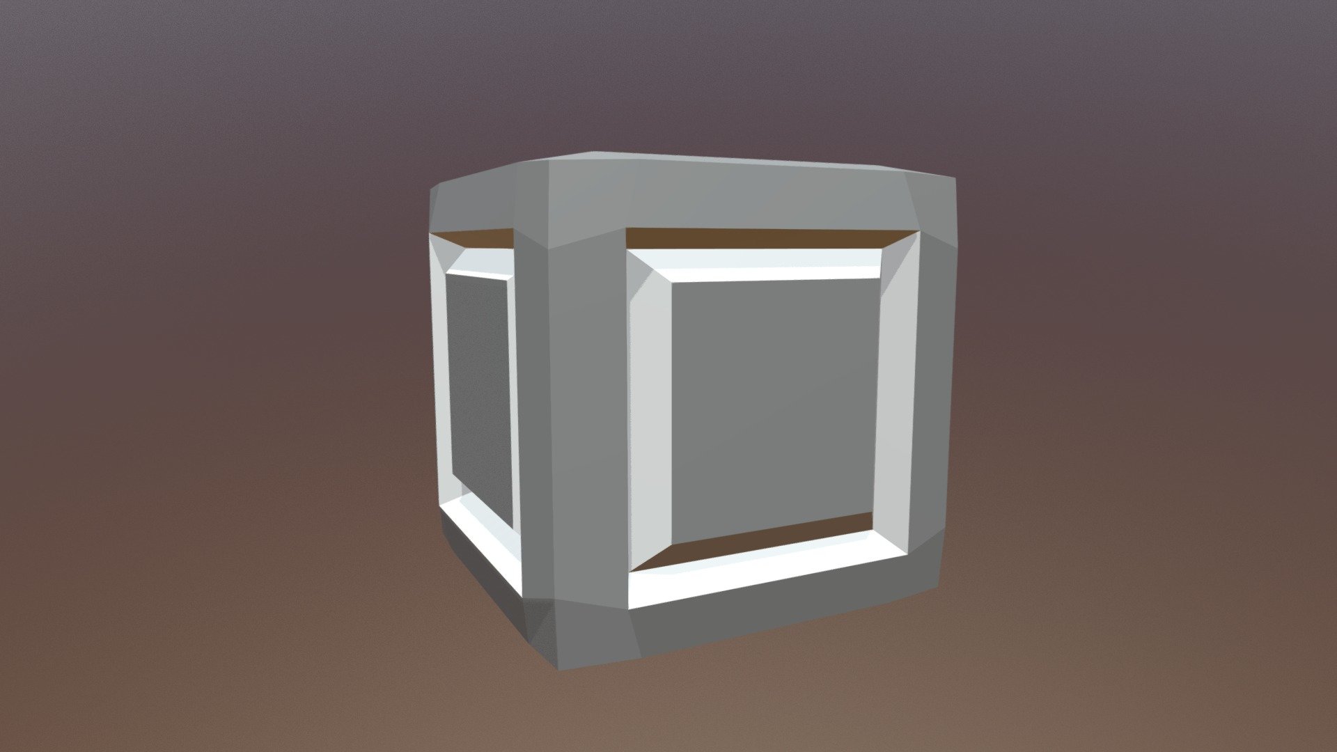 Futuristic Crate - 3D model by jakemakesgames [5683ece] - Sketchfab