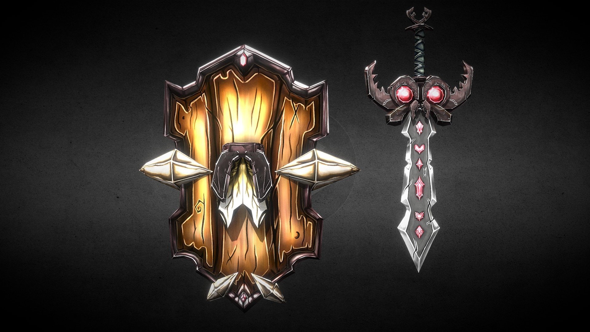 The Dark Sword [Unsheathed] - Download Free 3D model by ...