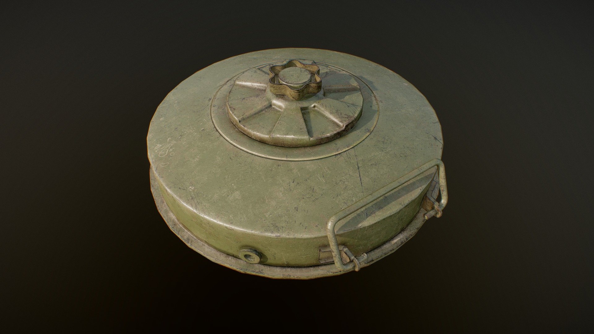 Tellermine 42 - Game Assets - Buy Royalty Free 3D model by 3D Forces ...