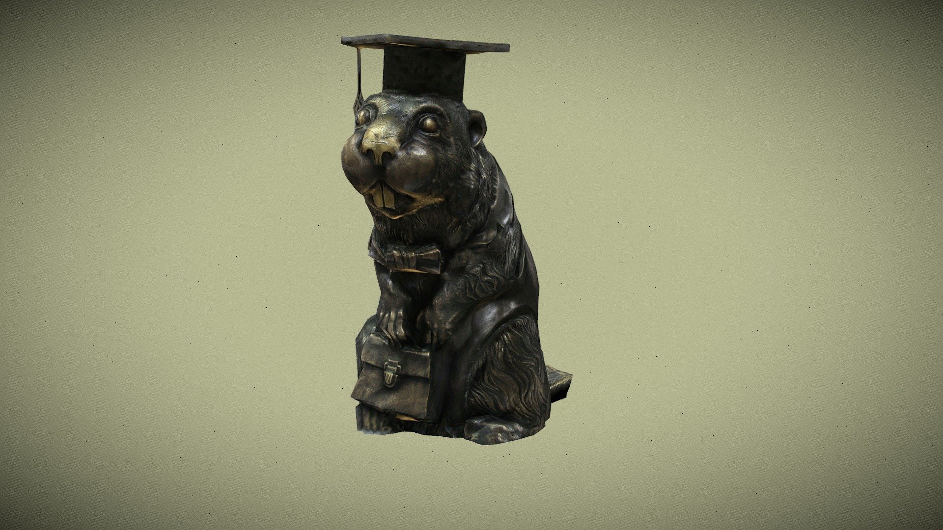 Beaver statue - Download Free 3D model by David Glynch ...