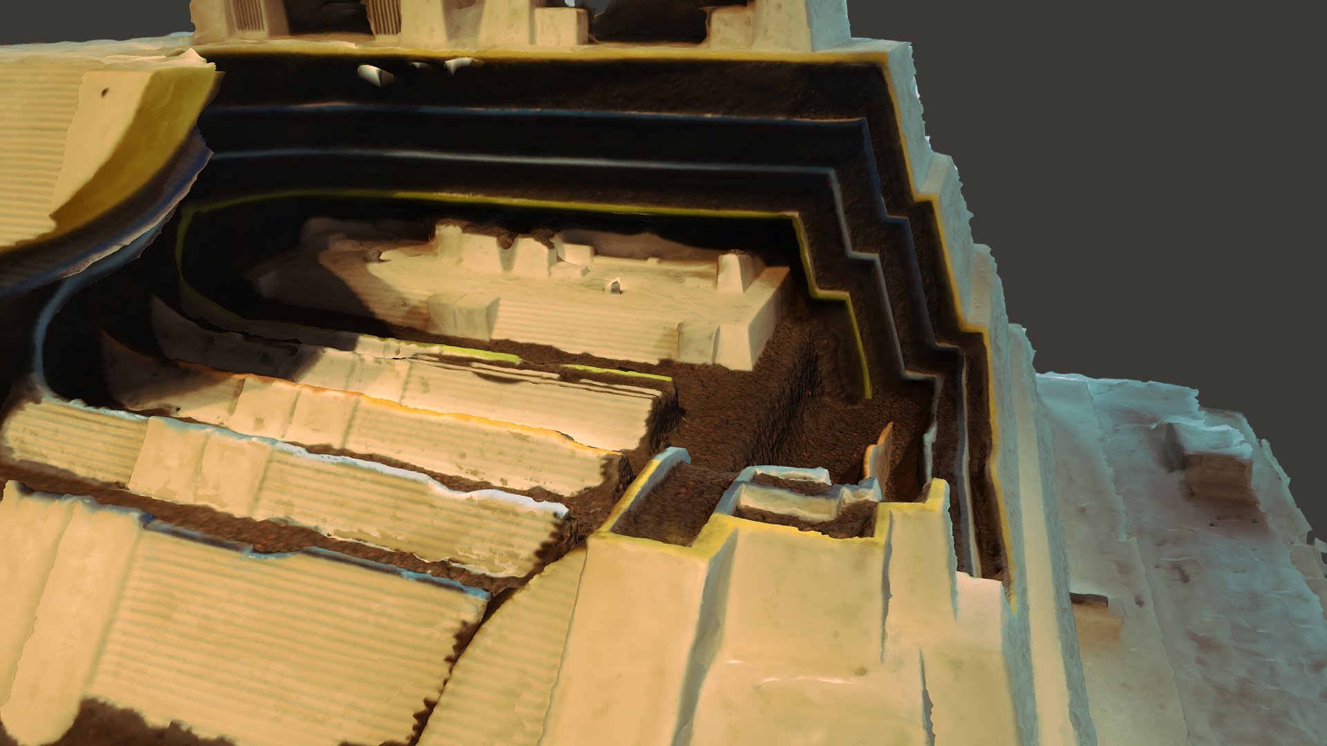 Temple Mayor Model - 3D model by John Toeppen (@toeppen) [5687b9c ...
