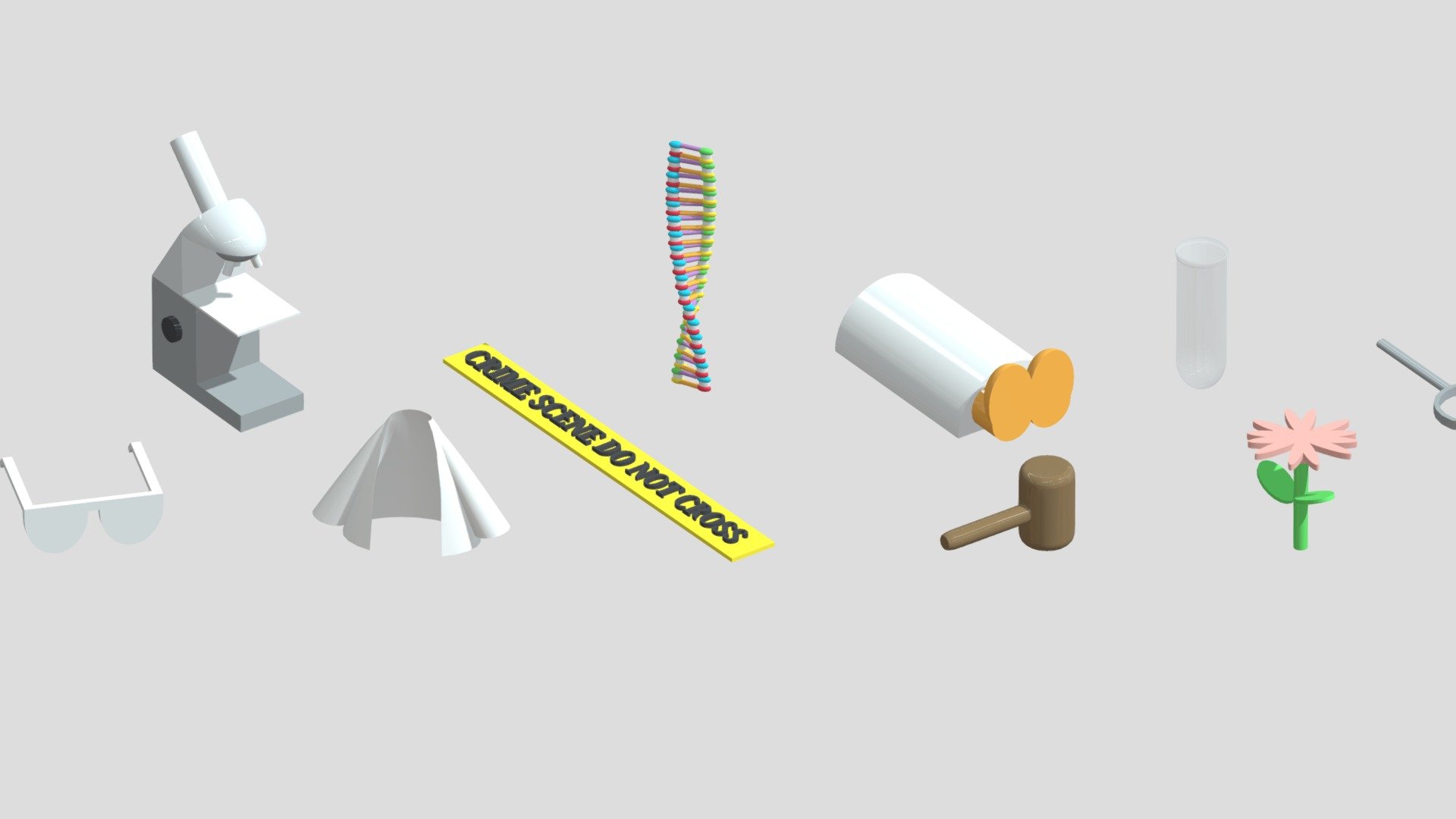Forensic Analyst Career 3D Models - Download Free 3D model by mfragale ...
