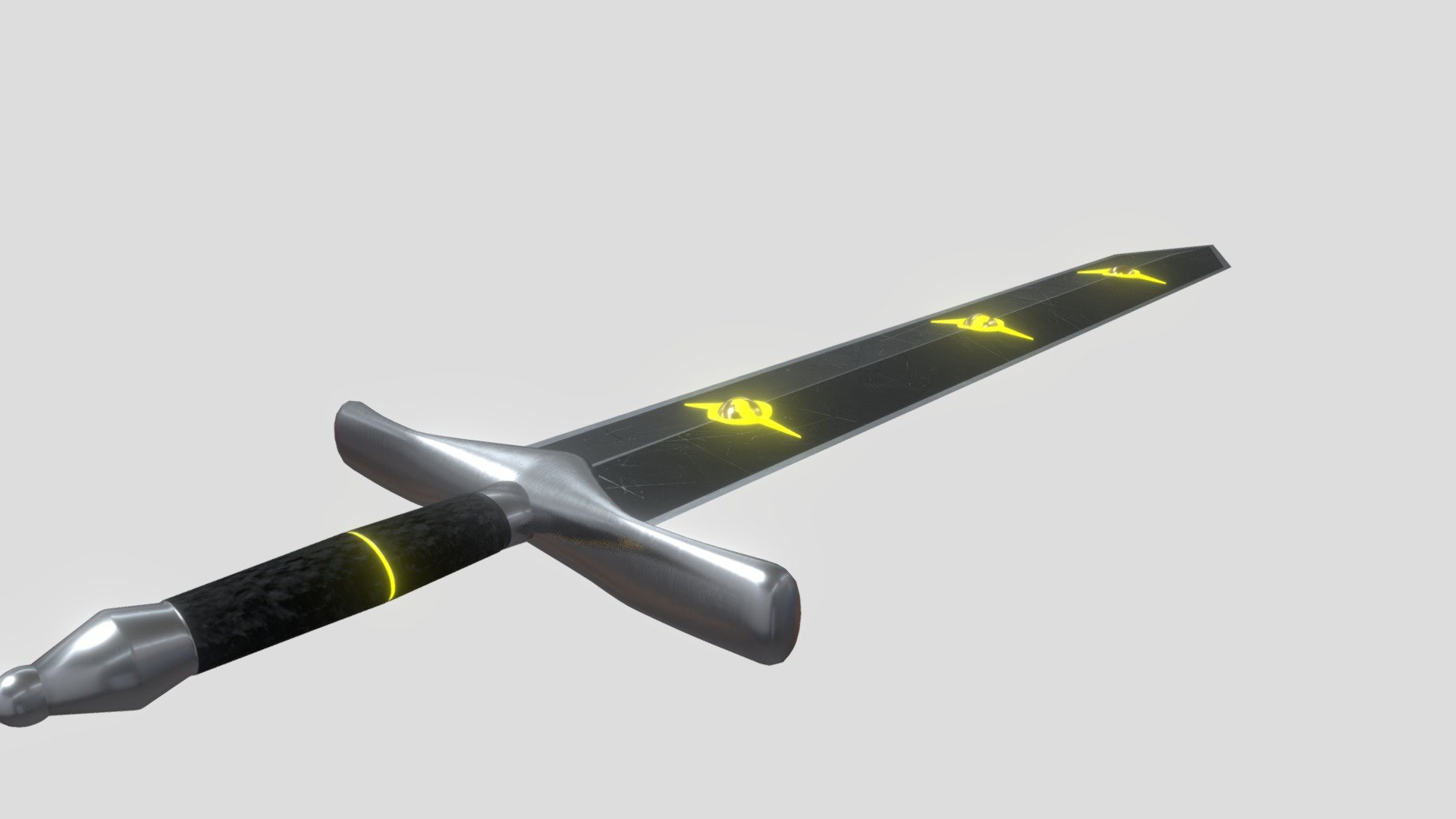 Helix Sword - 3D model by Black_Wraith [568888a] - Sketchfab