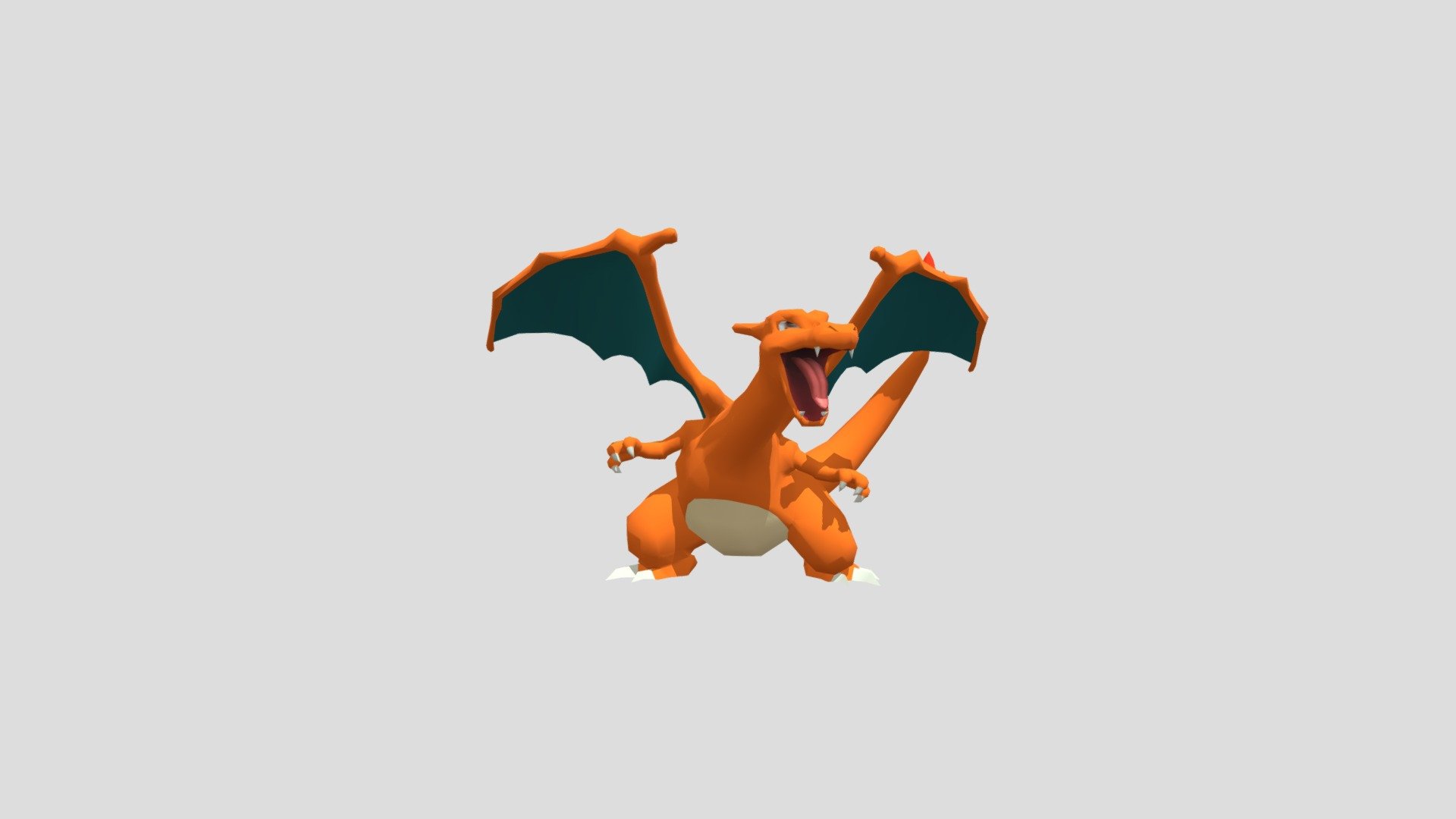 Charizard - Download Free 3D model by tirrellclark.75 [5688a90] - Sketchfab