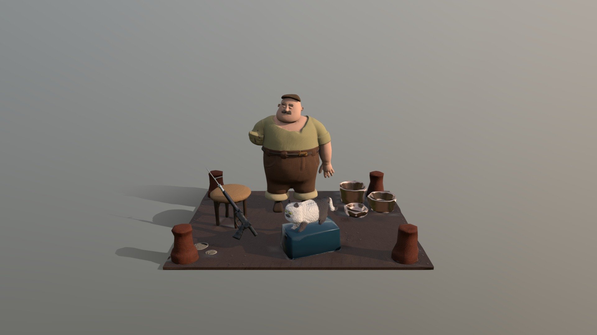 Massimo from "Luca" - 3D model by btrfernandes_ [56899df] - Sketchfab