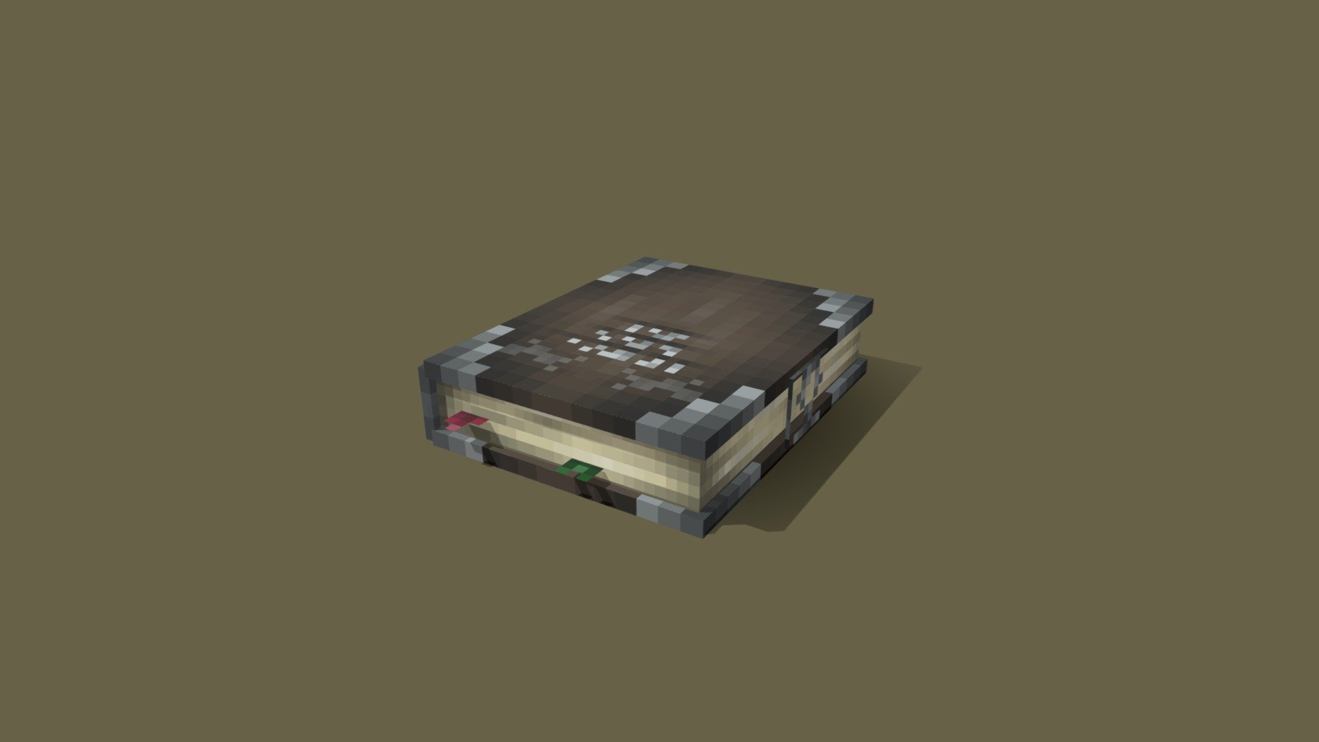 Book - 3D model by yakanidze [5689c8d] - Sketchfab