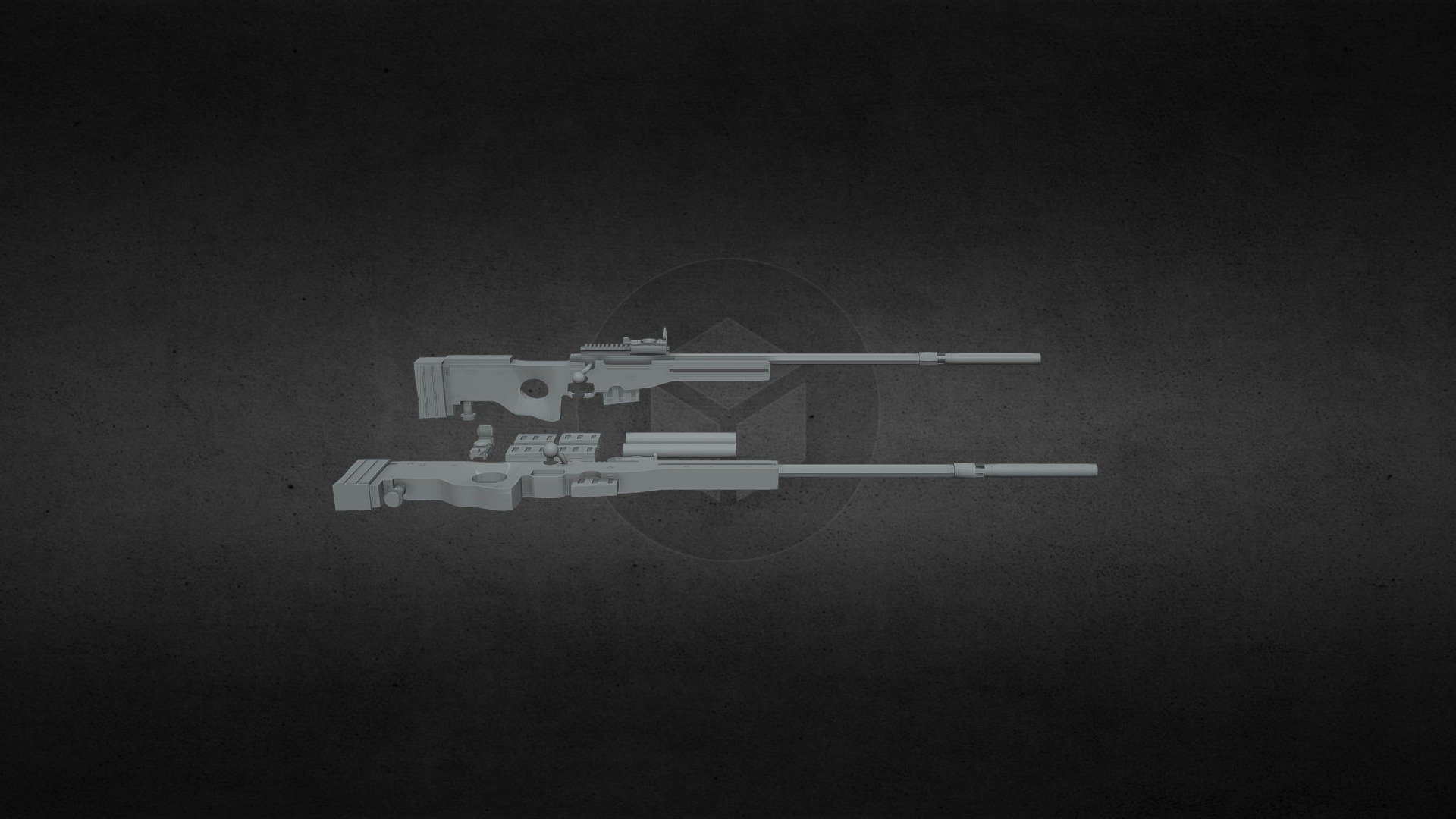 Awm (Arctic Warfare Magnum) - Download Free 3D model by Saketh_gupta ...