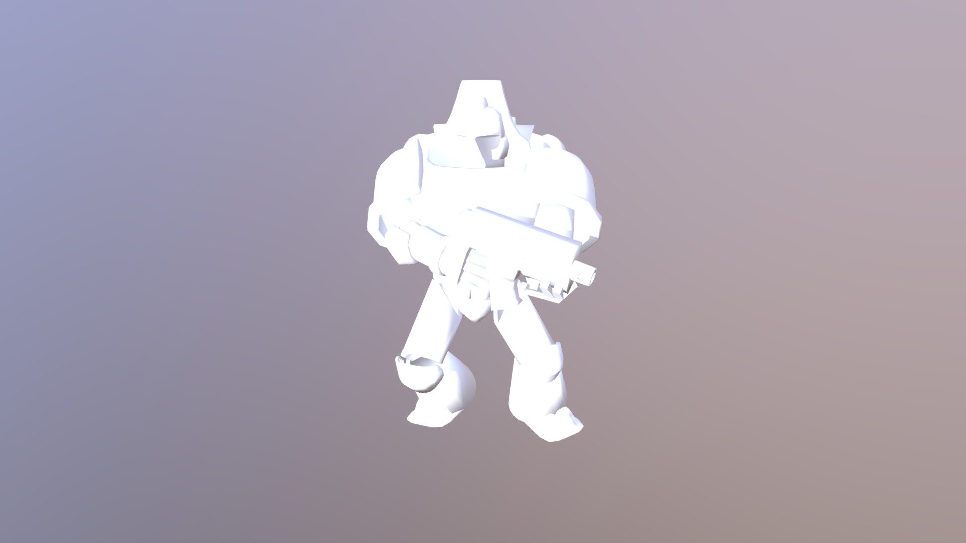 Space Bolter - 3D model by Guillaume.Decler [568b0df] - Sketchfab