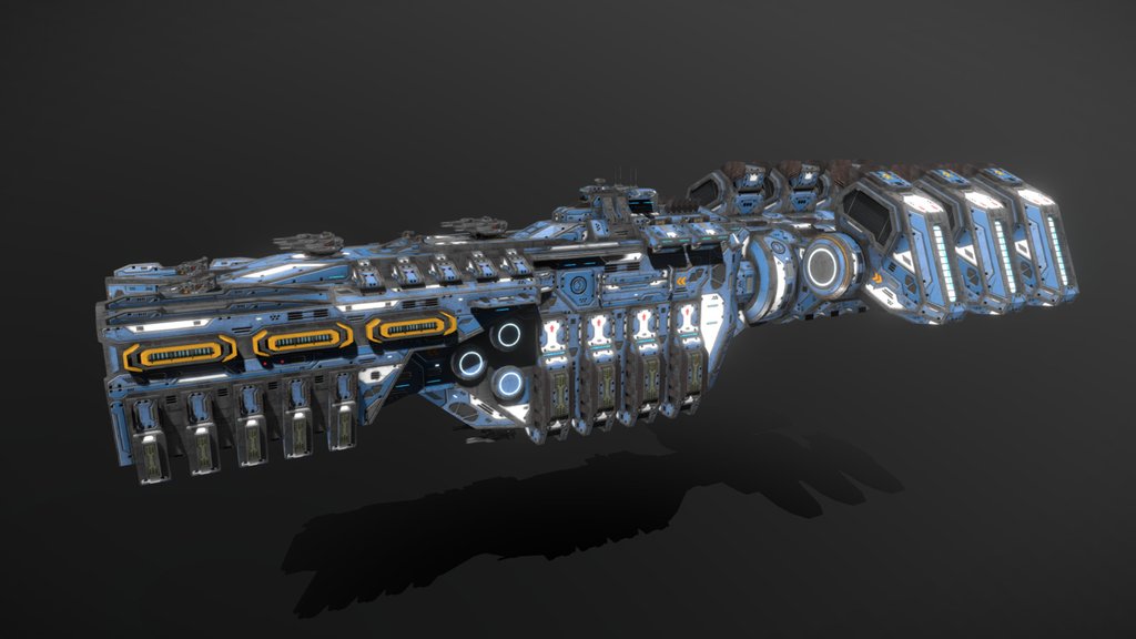 Scifi Cruisers - A 3D model collection by MSGDI - Sketchfab