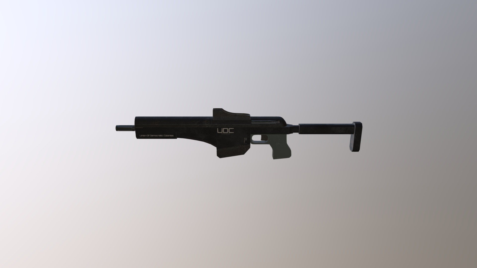 assault rifle - 3D model by ButlerEvans [568b67e] - Sketchfab