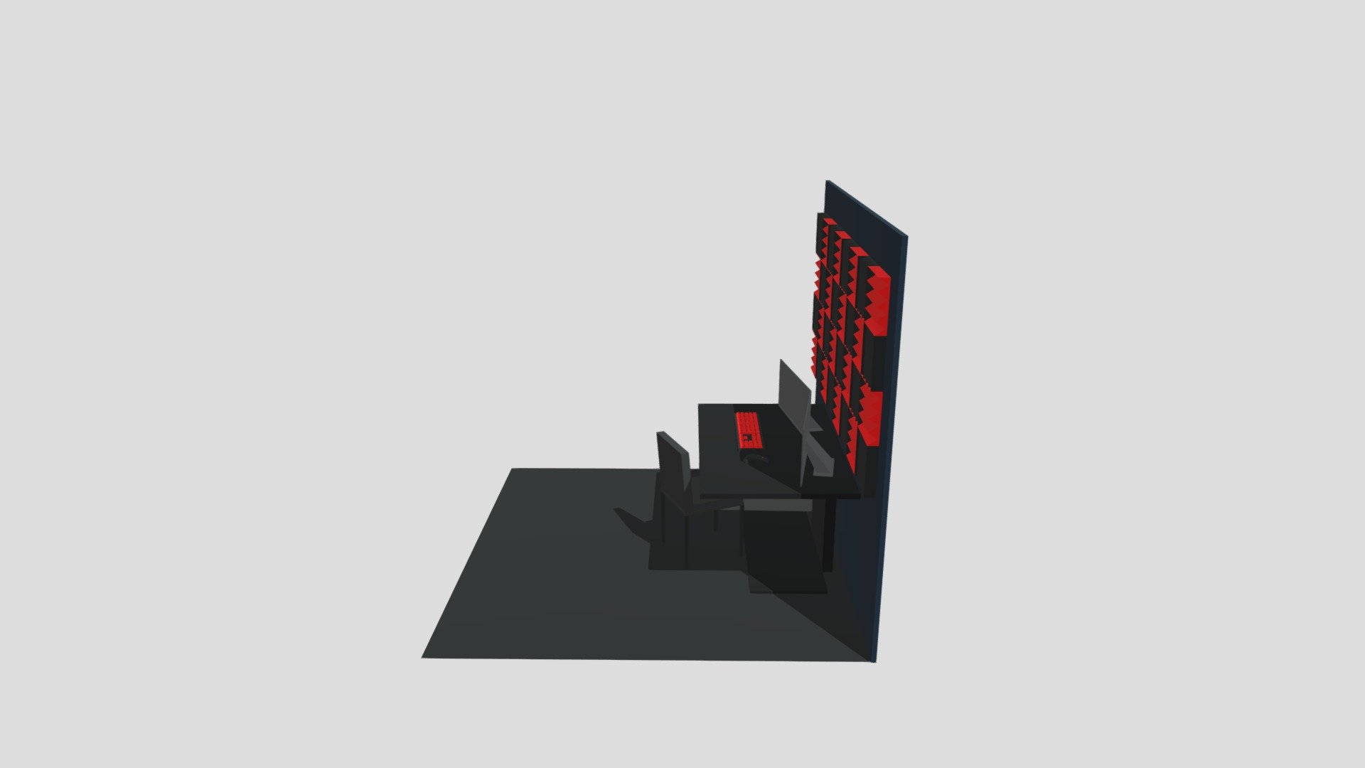 Office Setup - Download Free 3D model by karan.sida [568e8a3] - Sketchfab